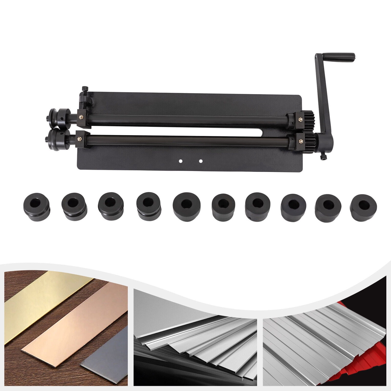 Sheet Metal Fabrication Bead Roller Rotary Machine Flaring Tool Beading ...