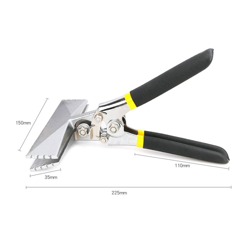 Sheet Metal Bending Pliers 80/150mm Straight Elbow Handle Hand Seamer ...