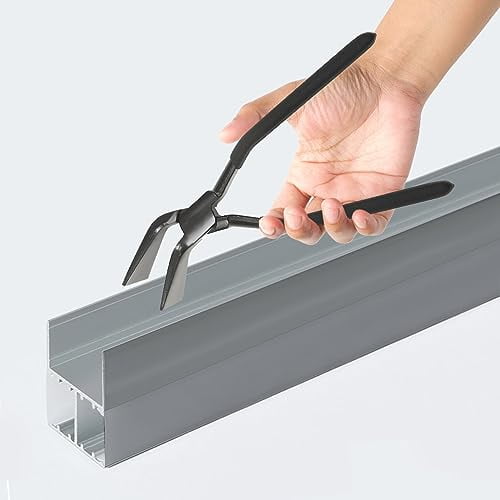 Sheet Metal Hand Seamers, 3 Pieces Sheet Metal Pliers Set, Straight ...