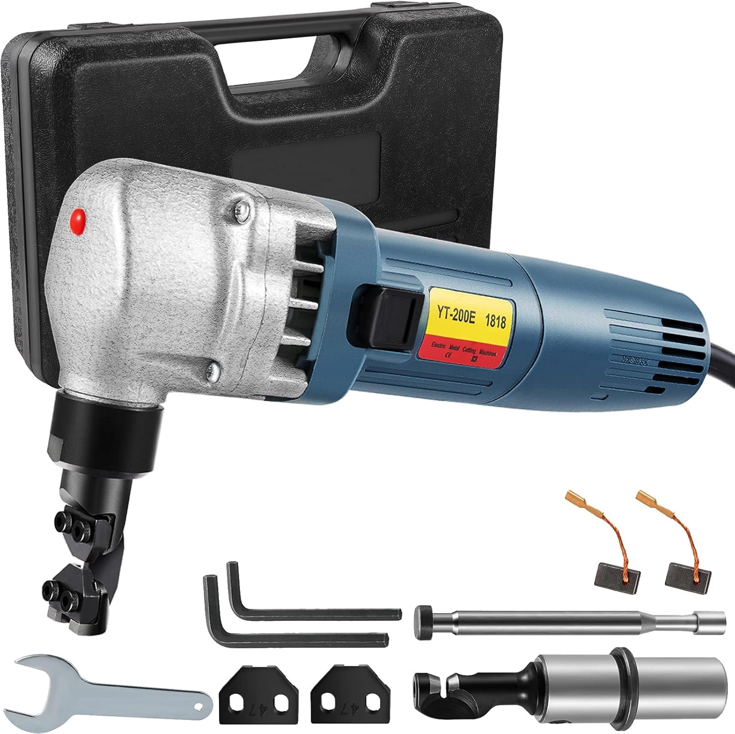 Sheet Metal Nibbler, 550W Powerful 2200 RPM High Speed, 360 Degree ...