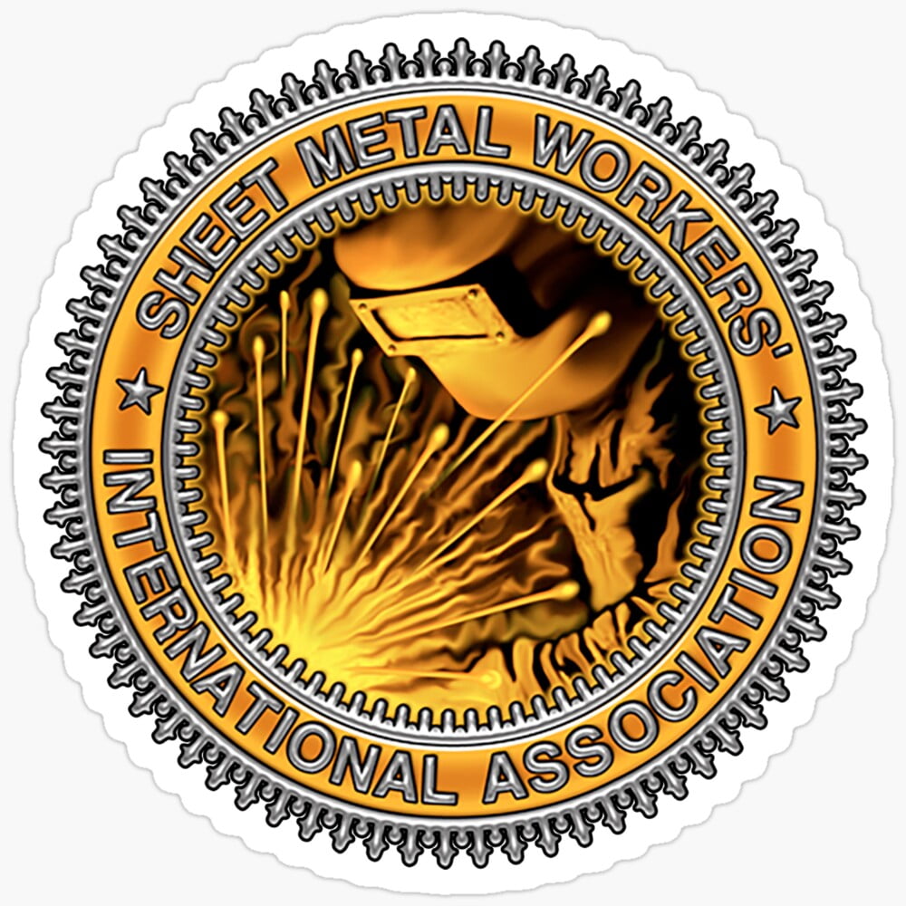Sheet Metal Workers Sticker Phone Decal Water Bottle Stickers Car ...
