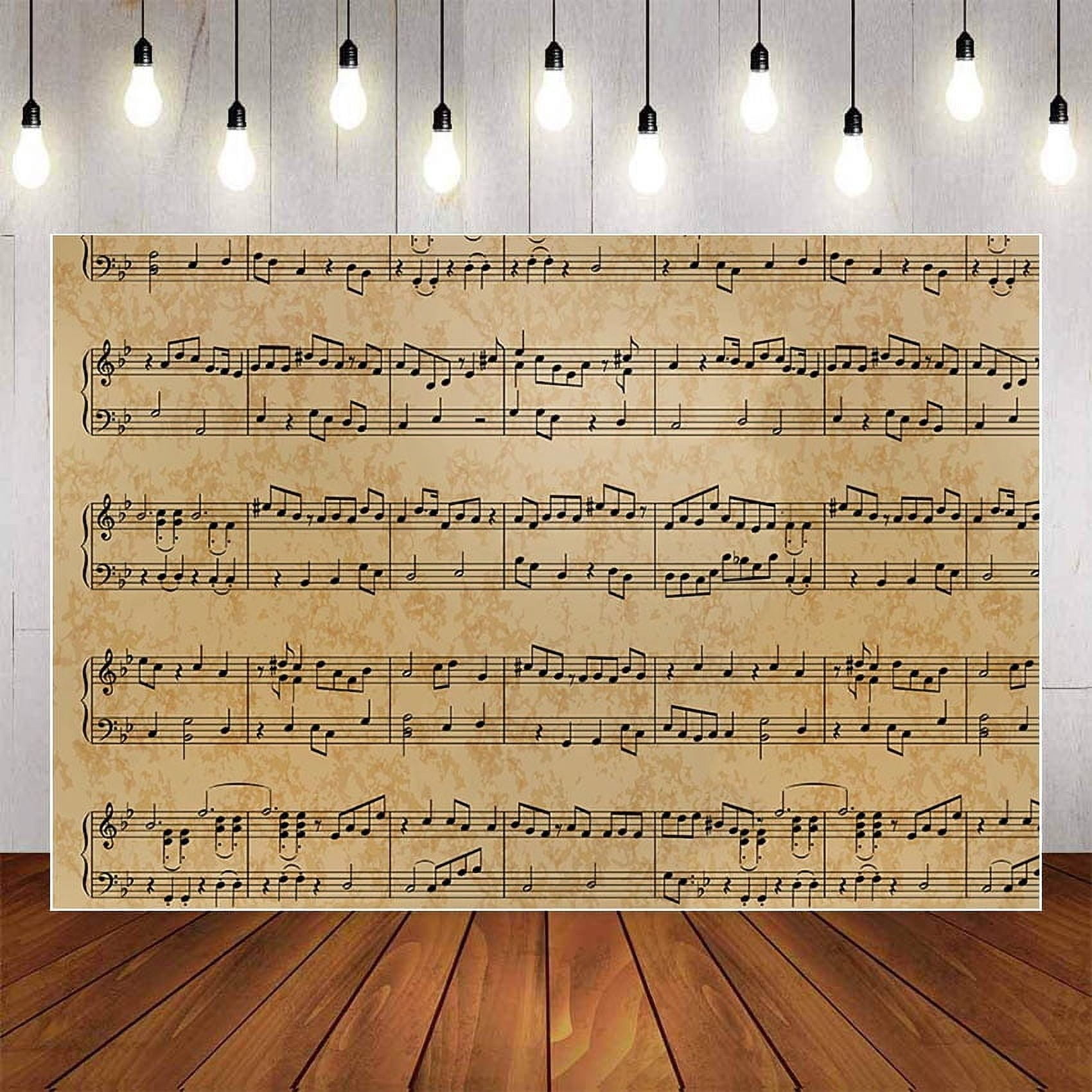 Sheet Music Children Wedding Baby Portrait ration backdrop Photocall ...