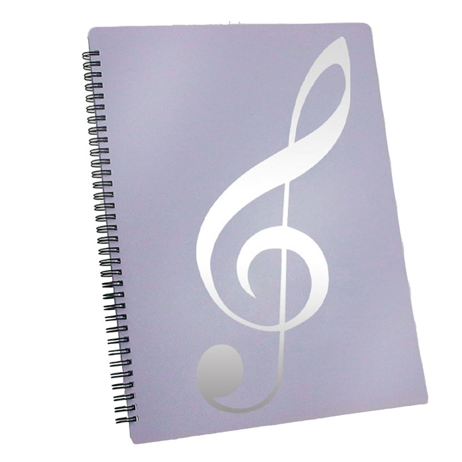 Sheet Music Folder, 60 Pages Capacity, Sheet Music Binder/Holder,Fits ...