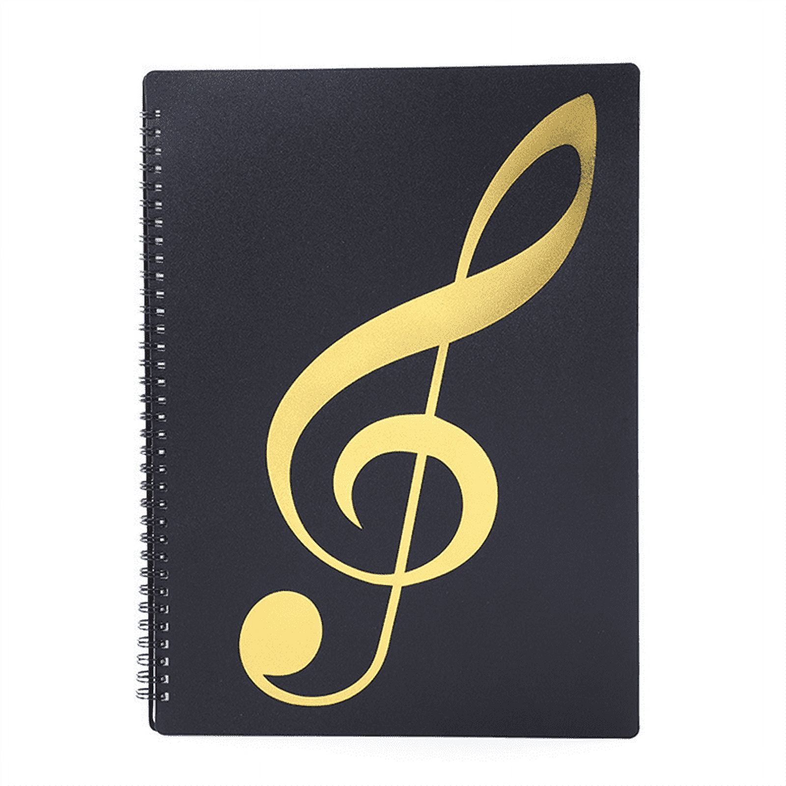 Sheet Music Folder, 60 Pages, Music/Holder,Fits Letter Size A4 ...