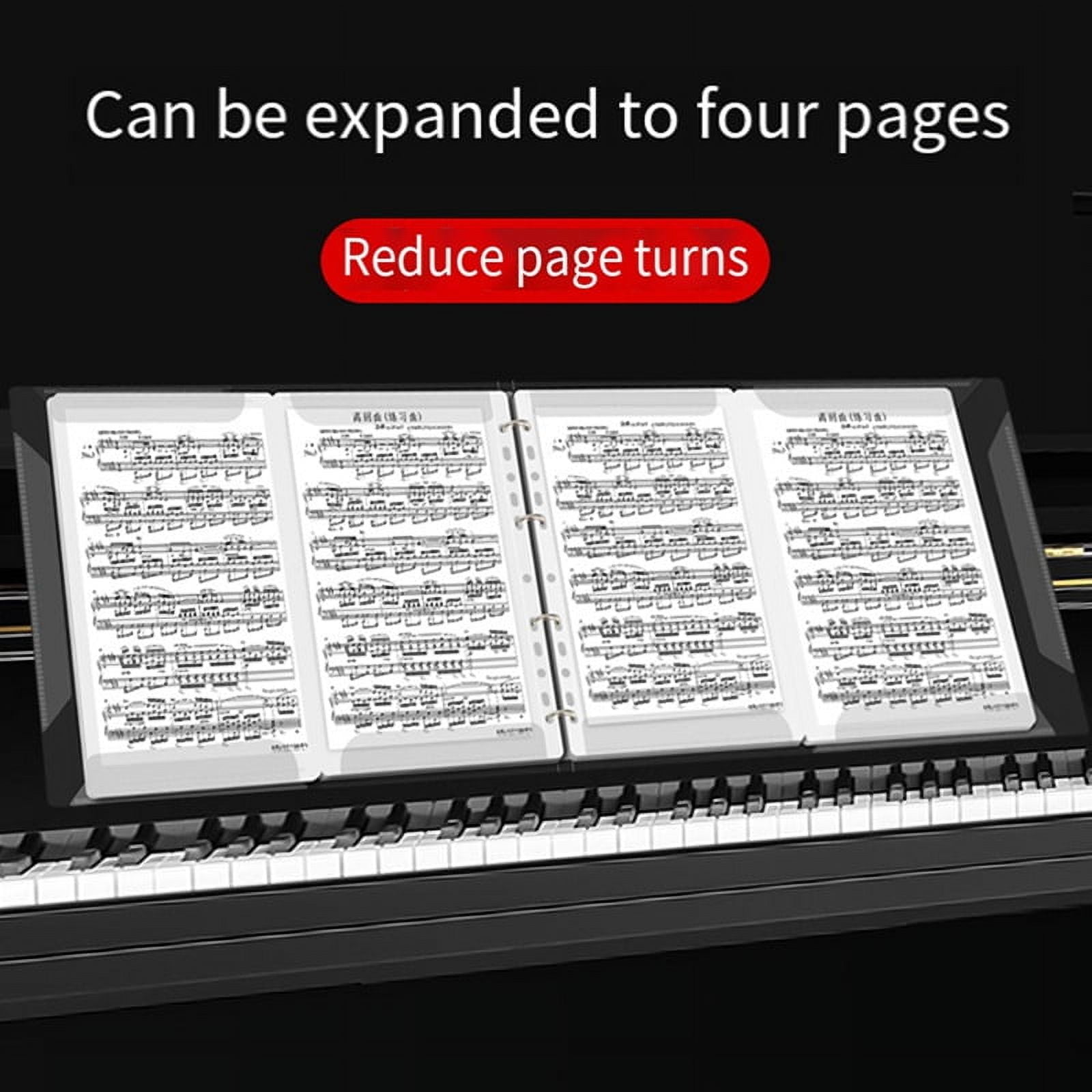 Sheet Music Folder, Music Binder,Suitable Choir Folder for Piano ...