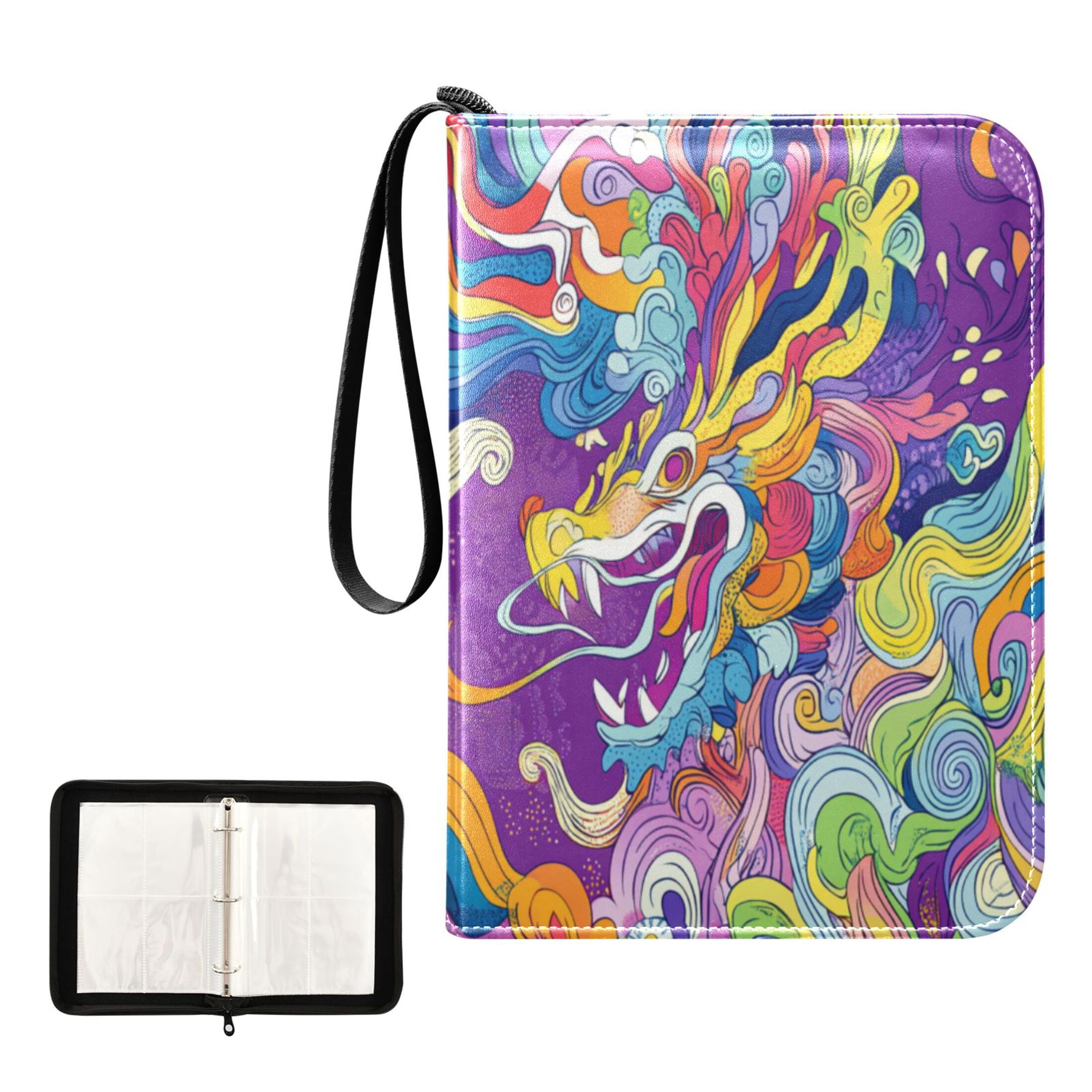 400 Pockets Trading Cards Album,Card Binder 4-Pocket, Cards Collector ...