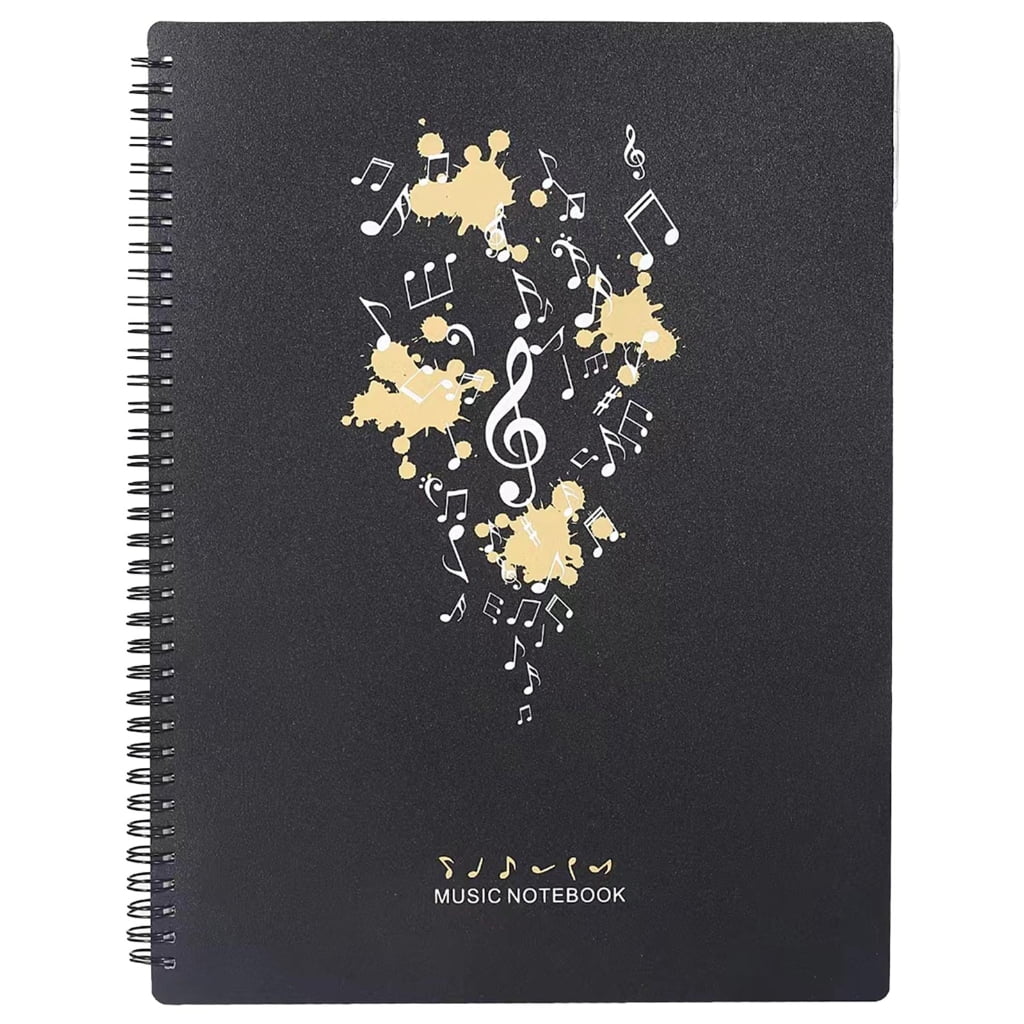 Sheet Music Folder Spirals Binder Organizer Sheet Music Binder ...