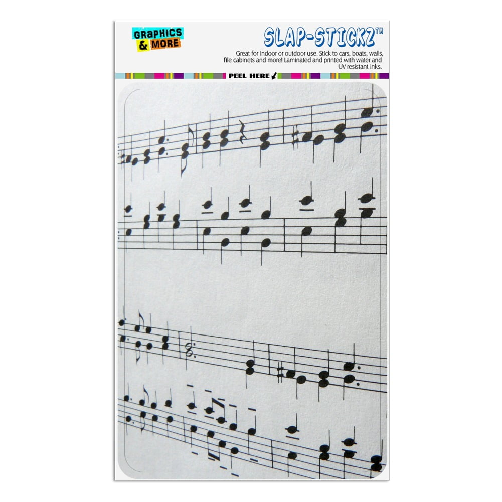 Sheet Music Musical Notes Score Musician Home Business Office Sign ...