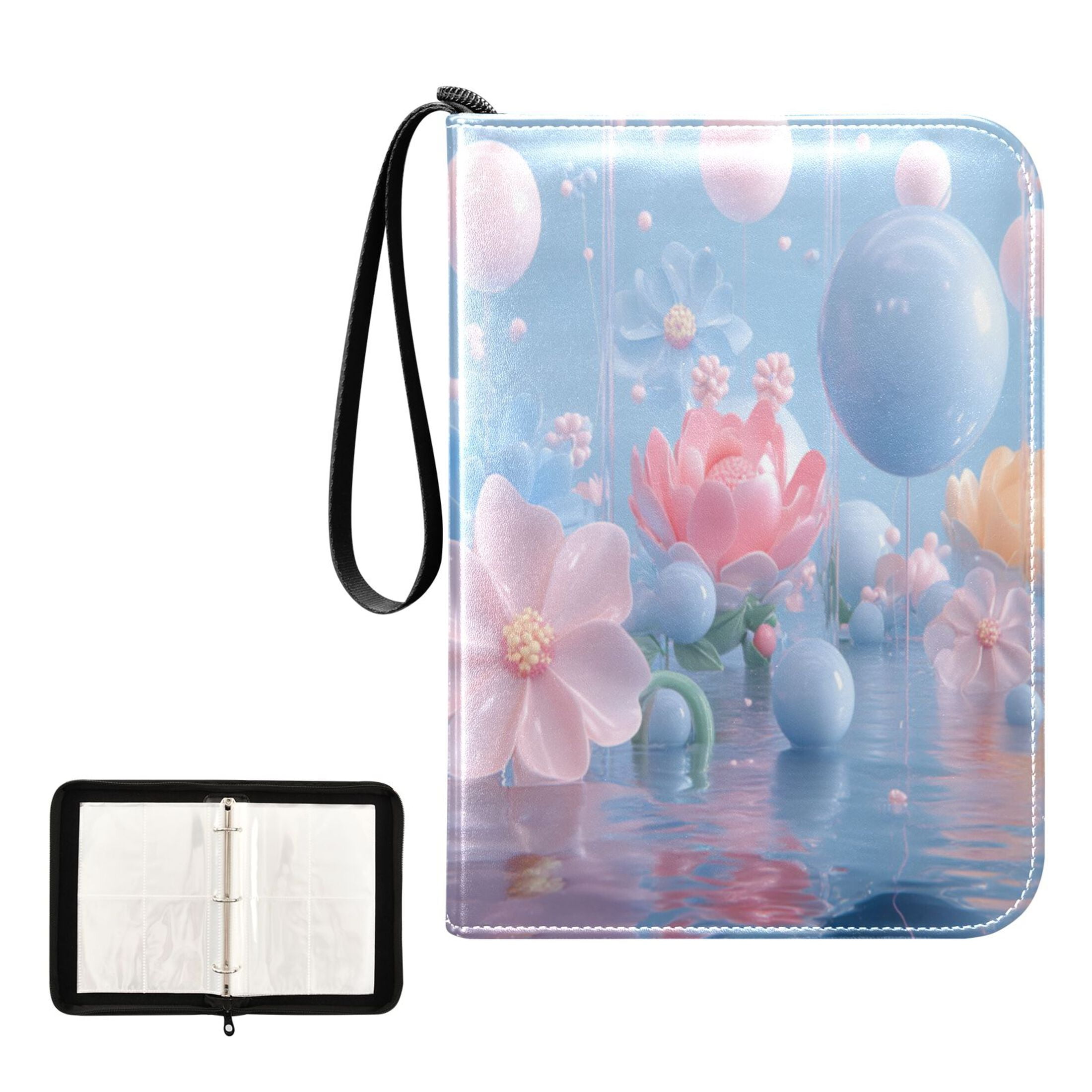 400 Pockets Trading Cards Album,Card Binder 4-Pocket, Cards Collector ...