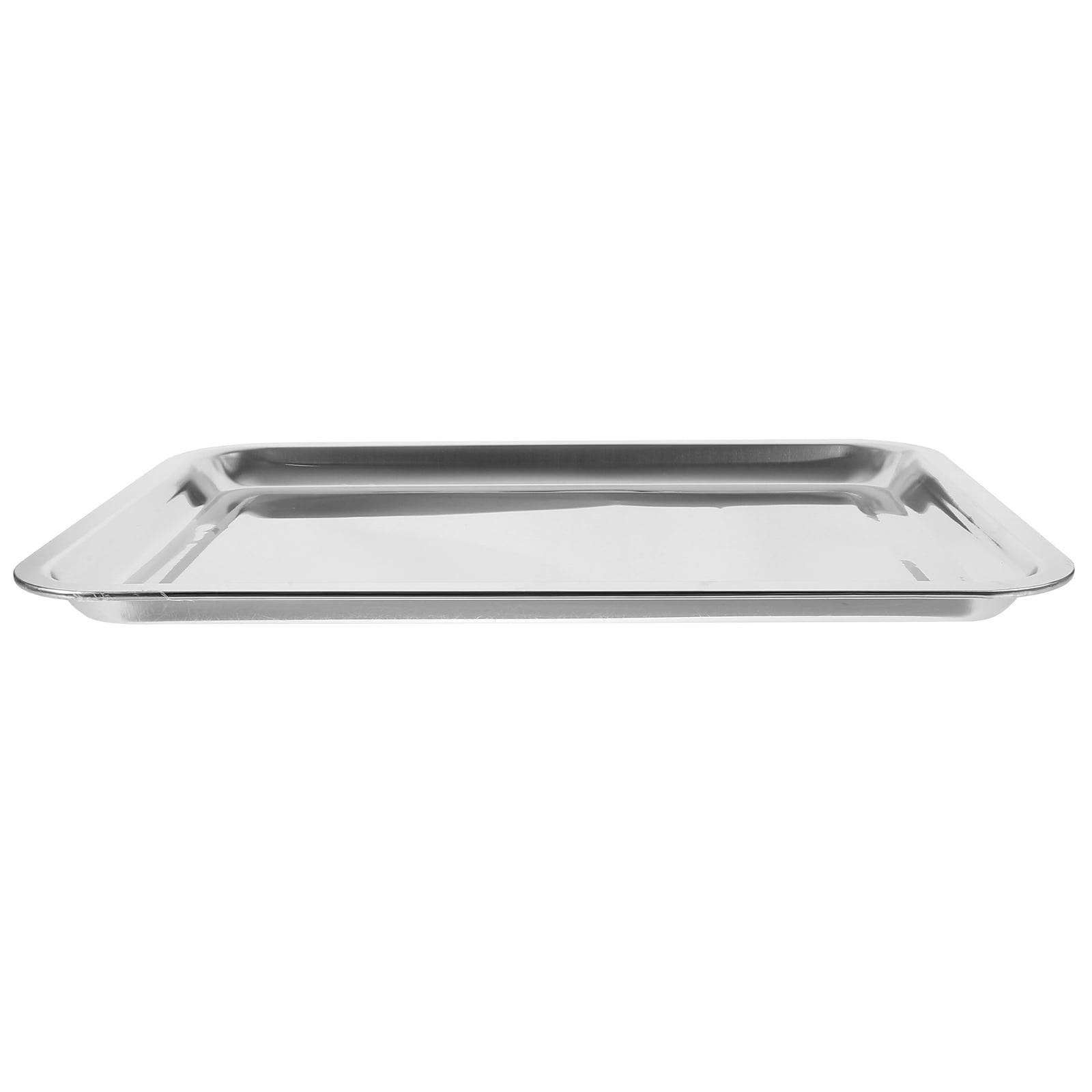 Sheet Pans Stainless Steel Dinner Tray Metal Dinner Dish Kids Plates ...