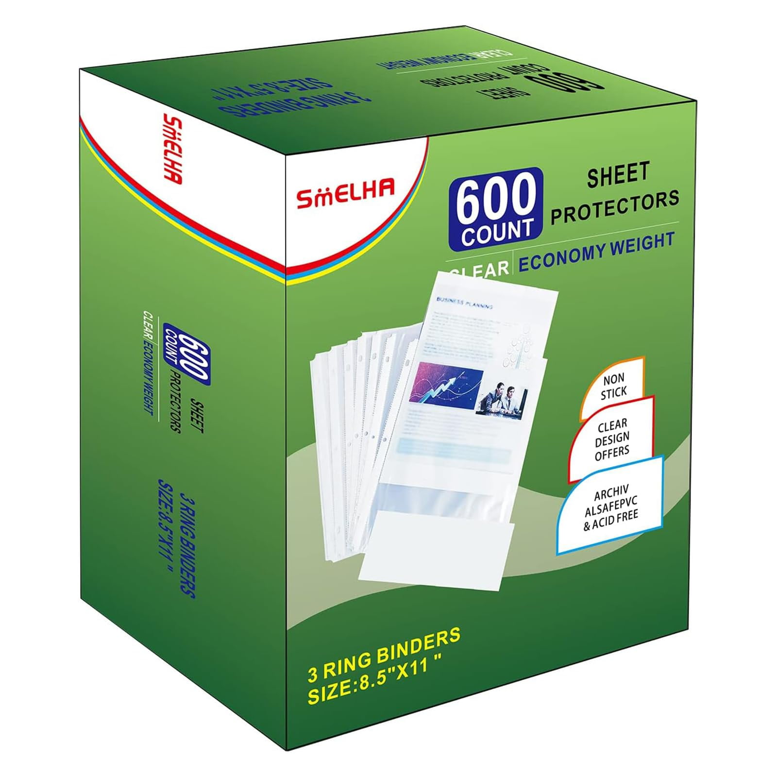 Sheet Protectors 600 Page,Page Protector 8.5" x 11" ï¼ŒUpgraded Thick ...