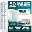 DIY.STORE 9.25 x 12 Sheet Protectors, 600 Pack with Reinforced 11-Hole ...