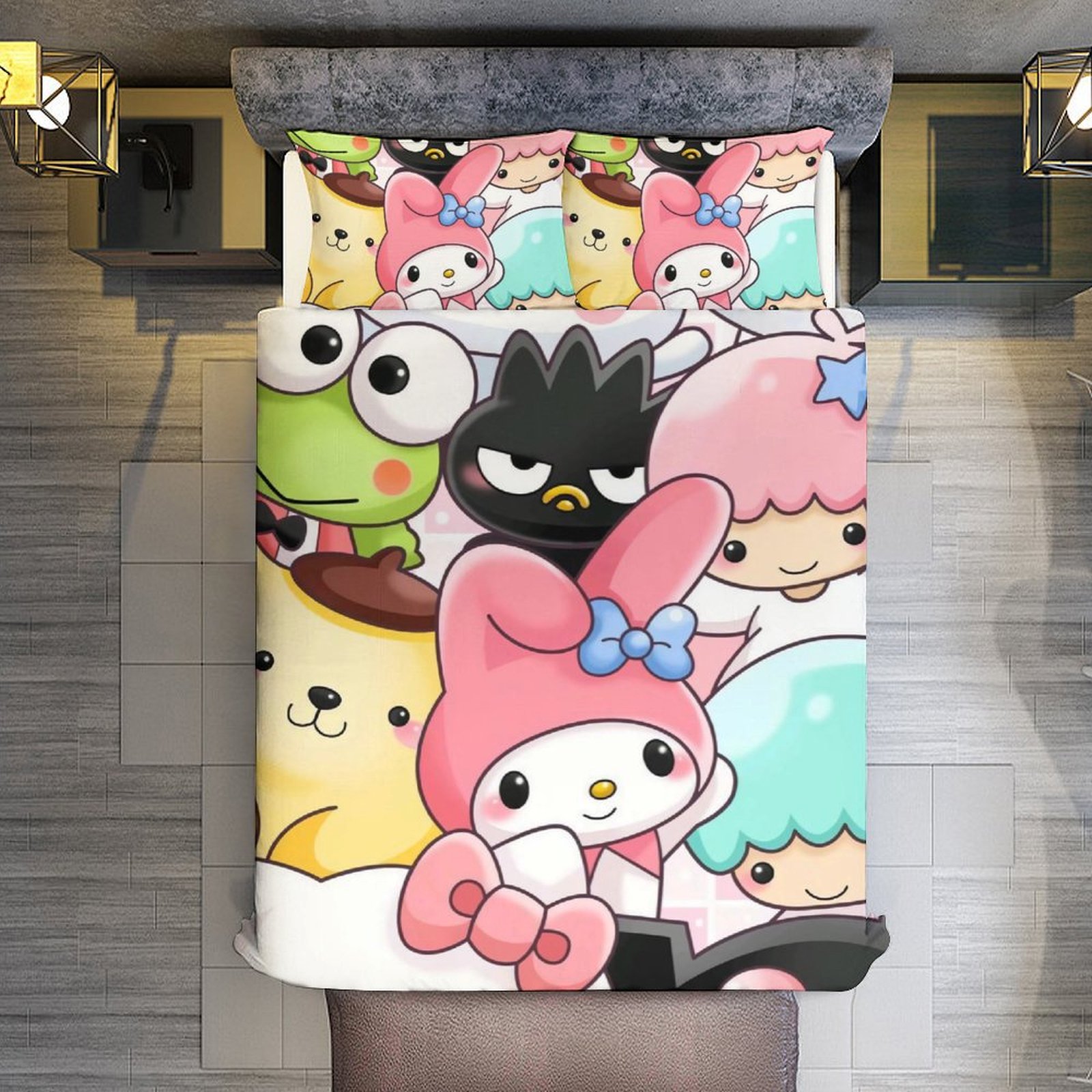 Sheet Set Queen Size,Sanrio-Hello Kitty And Friends Duvet Cover for ...