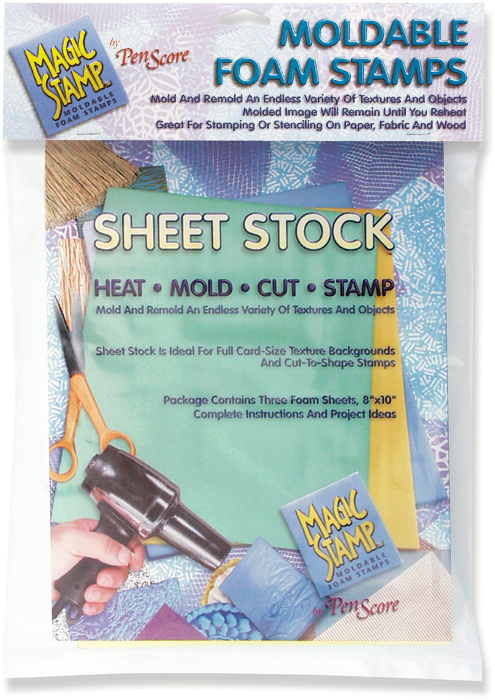 Sheet Stock - 3pcs - Magic Stamp - Walmart.com