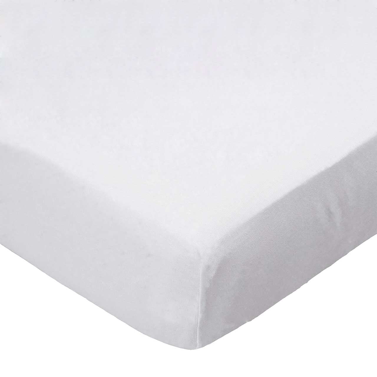 SheetWorld Fitted 100% Cotton Percale Pack N Play Sheet Fits Graco 27 x ...