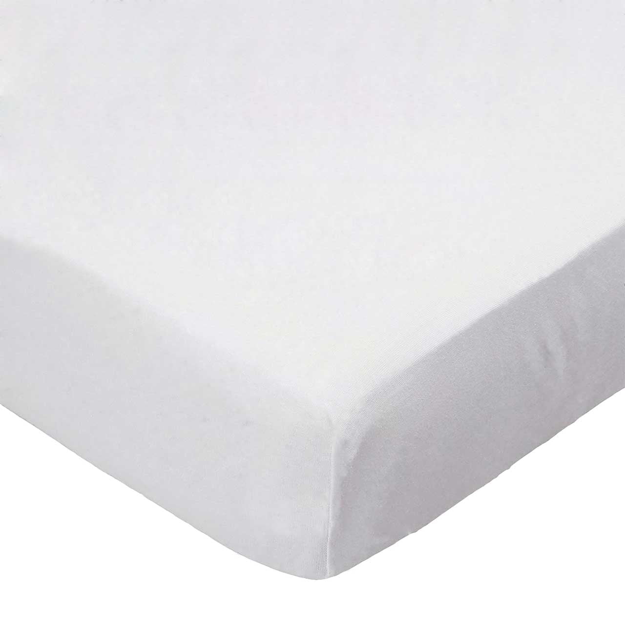 SheetWorld Fitted 100% Cotton Percale Portable Mini Crib Sheet 24 x 38 ...