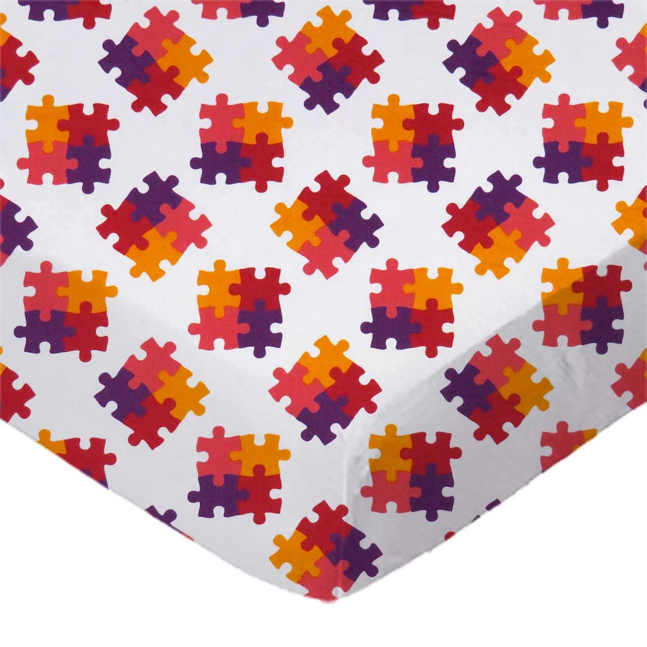 SheetWorld Fitted Pack N Play Playard Sheet Compatible with Delta ...