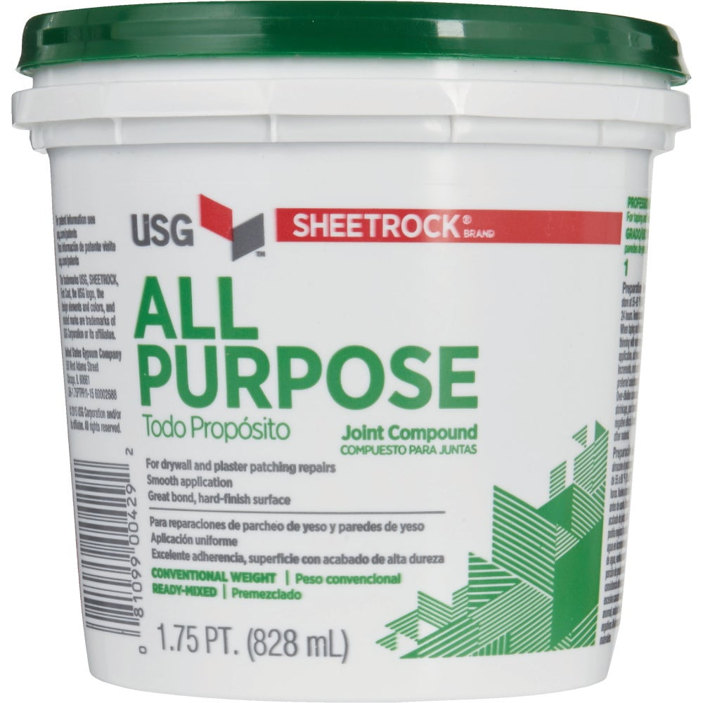 Sheetrock All Purpose Drywall Joint Compound, 828 ml - Walmart.com
