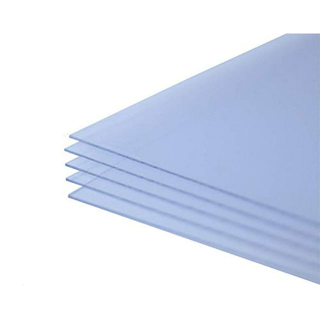 Sheets 12x12 Inches .040 PETG, Clear Styrene/Plexiglass - Set of 10 ...