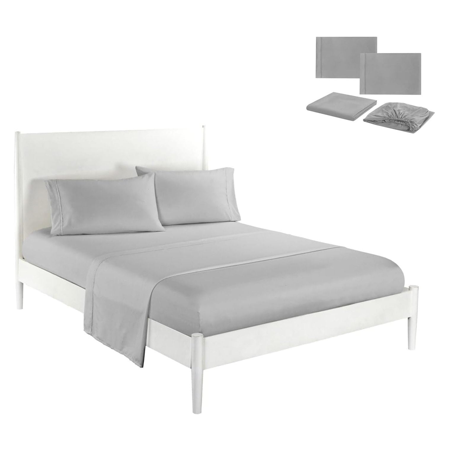 Sheets, Self Cleaning Sheets, Self Cleaning Sheets Silver Infused, Bed ...