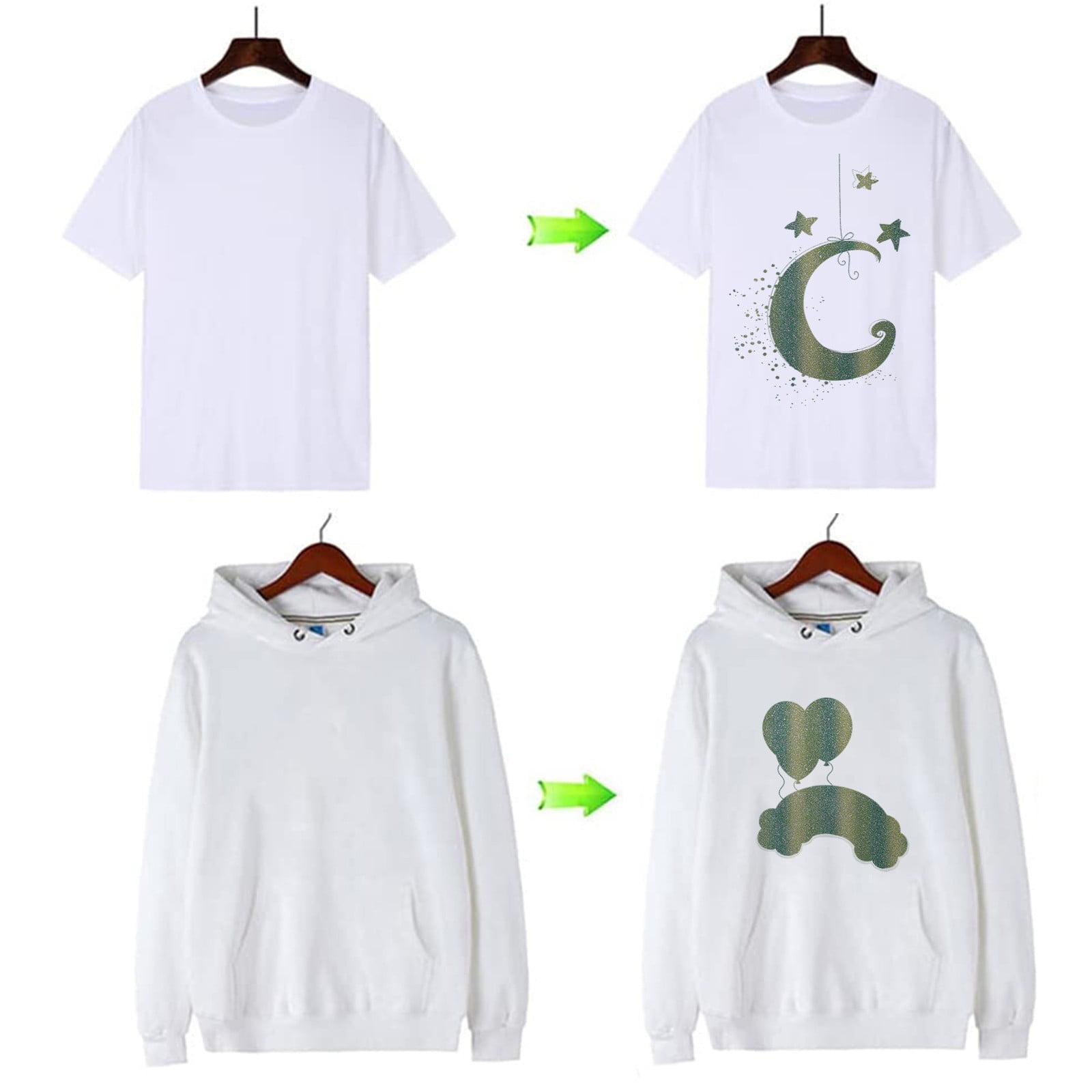 Sheets for Decals Print And Cut Paper Transfer Patterns Suitable Day ...