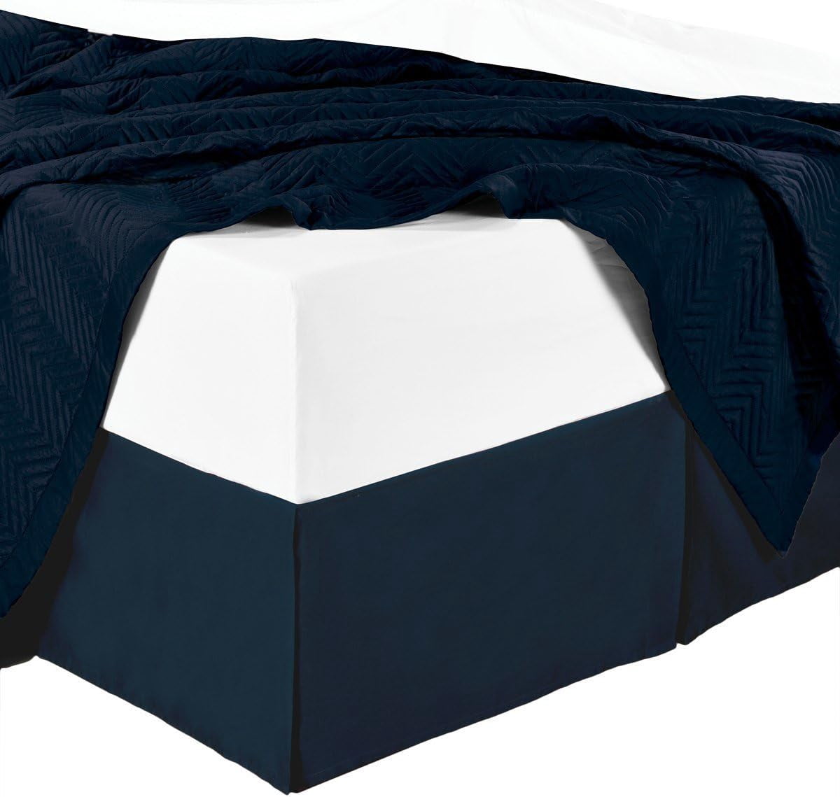 Sheetsnthings 100% Cotton Bed Skirts (15 inch drop) 450TC -King Size ...