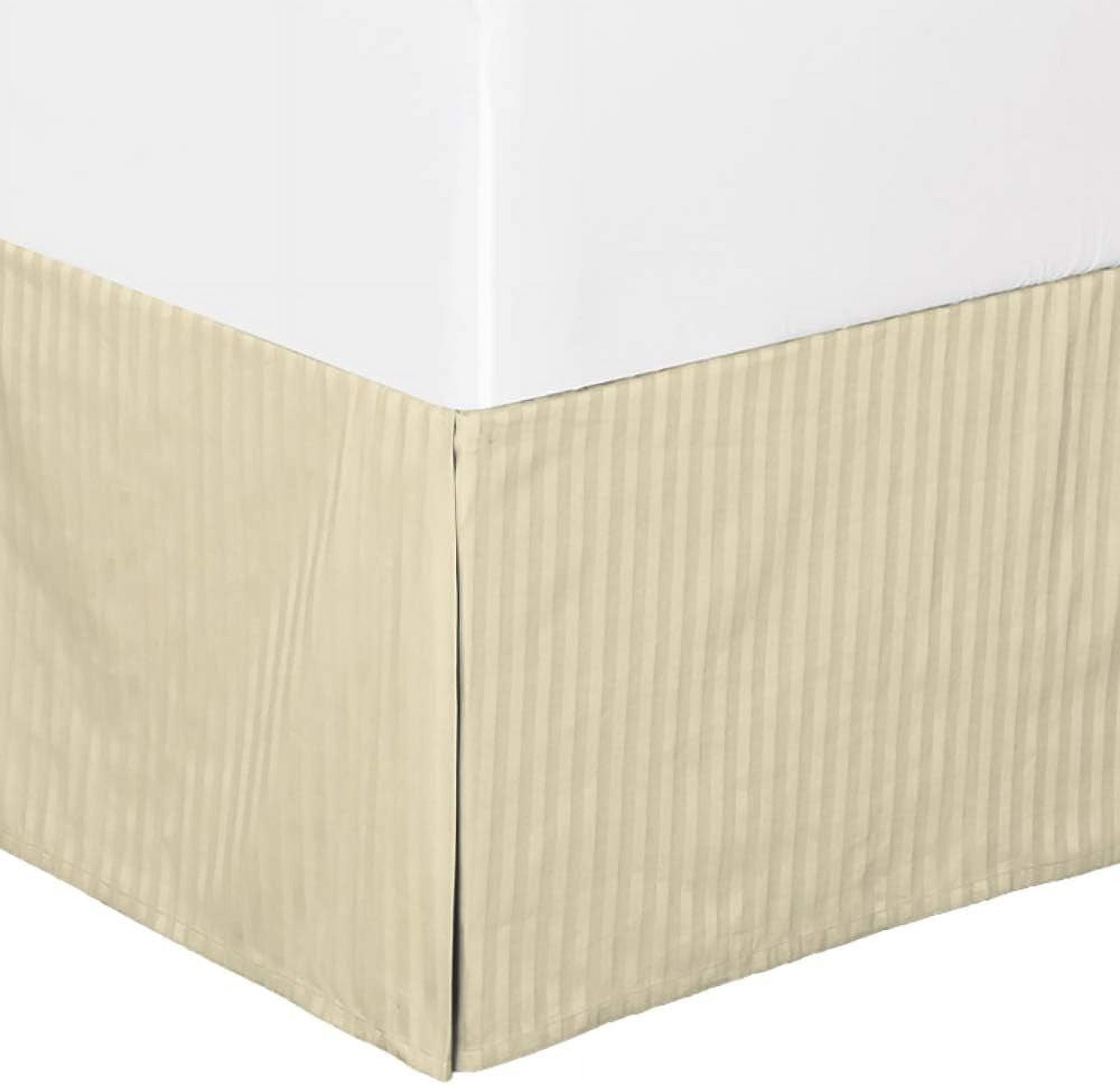 Sheetsnthings Damask Striped 300-Thread-Count, 100% Cotton Queen ...