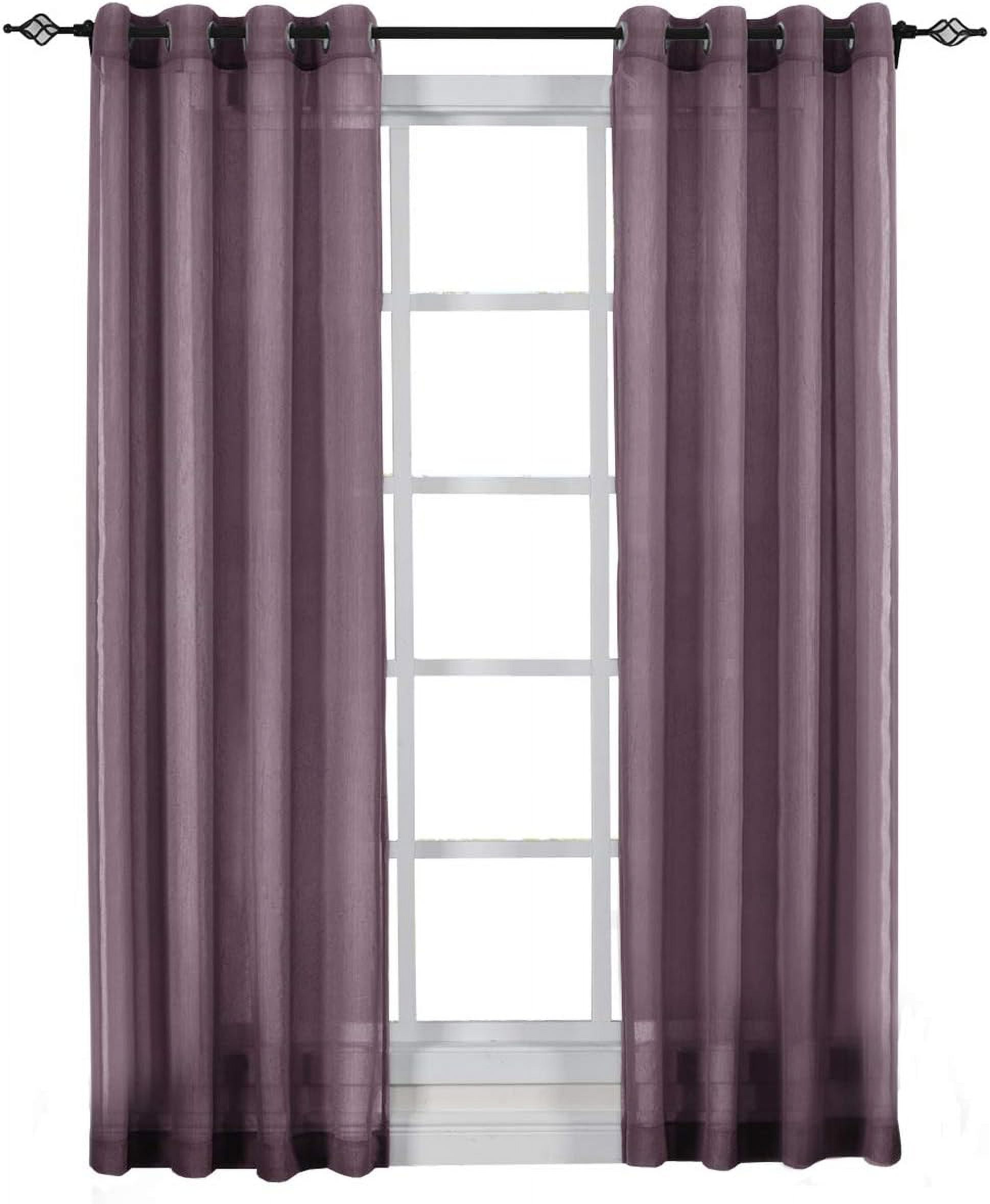 Sheetsnthings Solid Abri Grommet, 50-Inch Wide x 108-Inch Long Panel ...