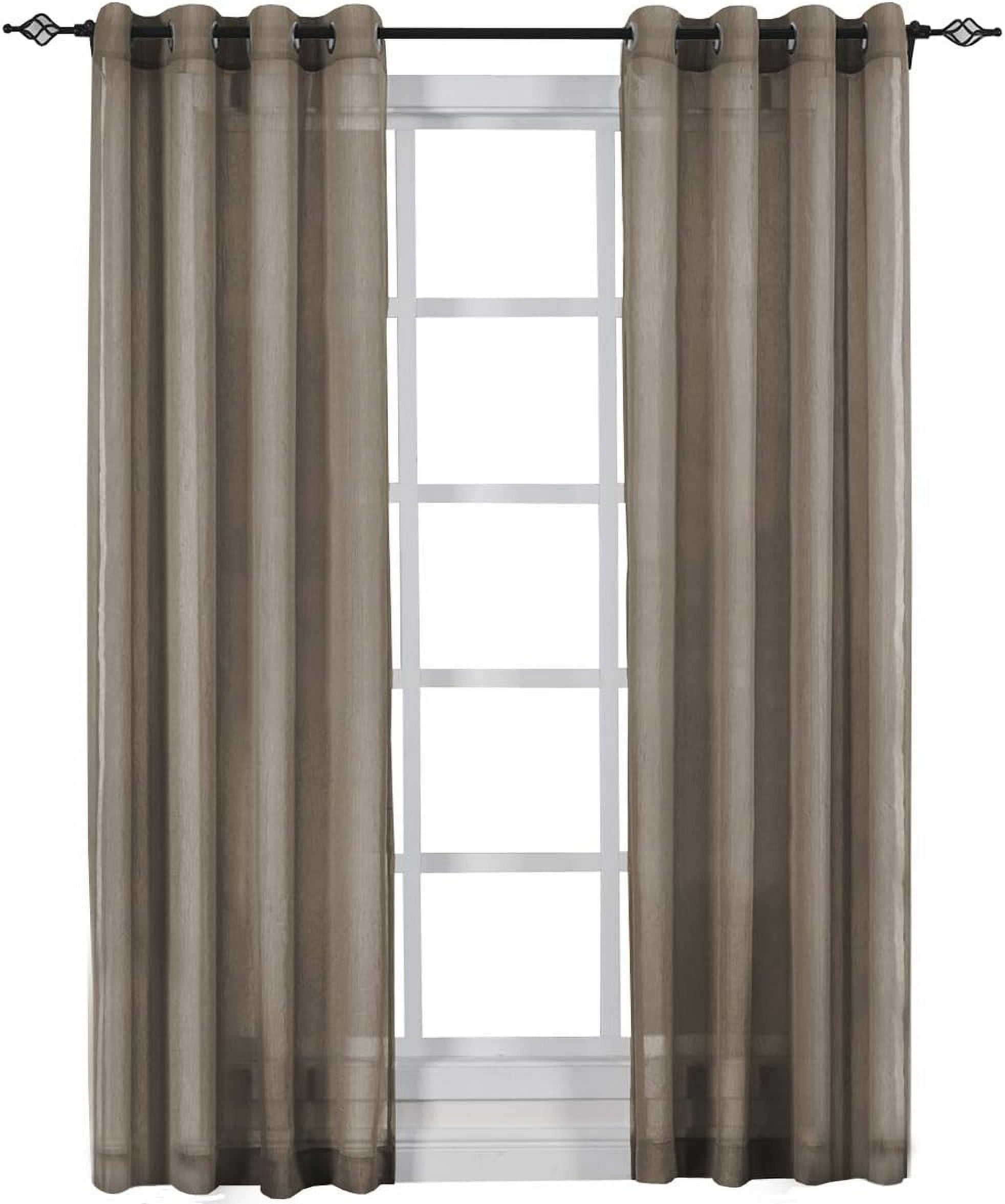 Sheetsnthings Solid Abri Grommet, 50-Inch Wide x 108-Inch Long Panel ...