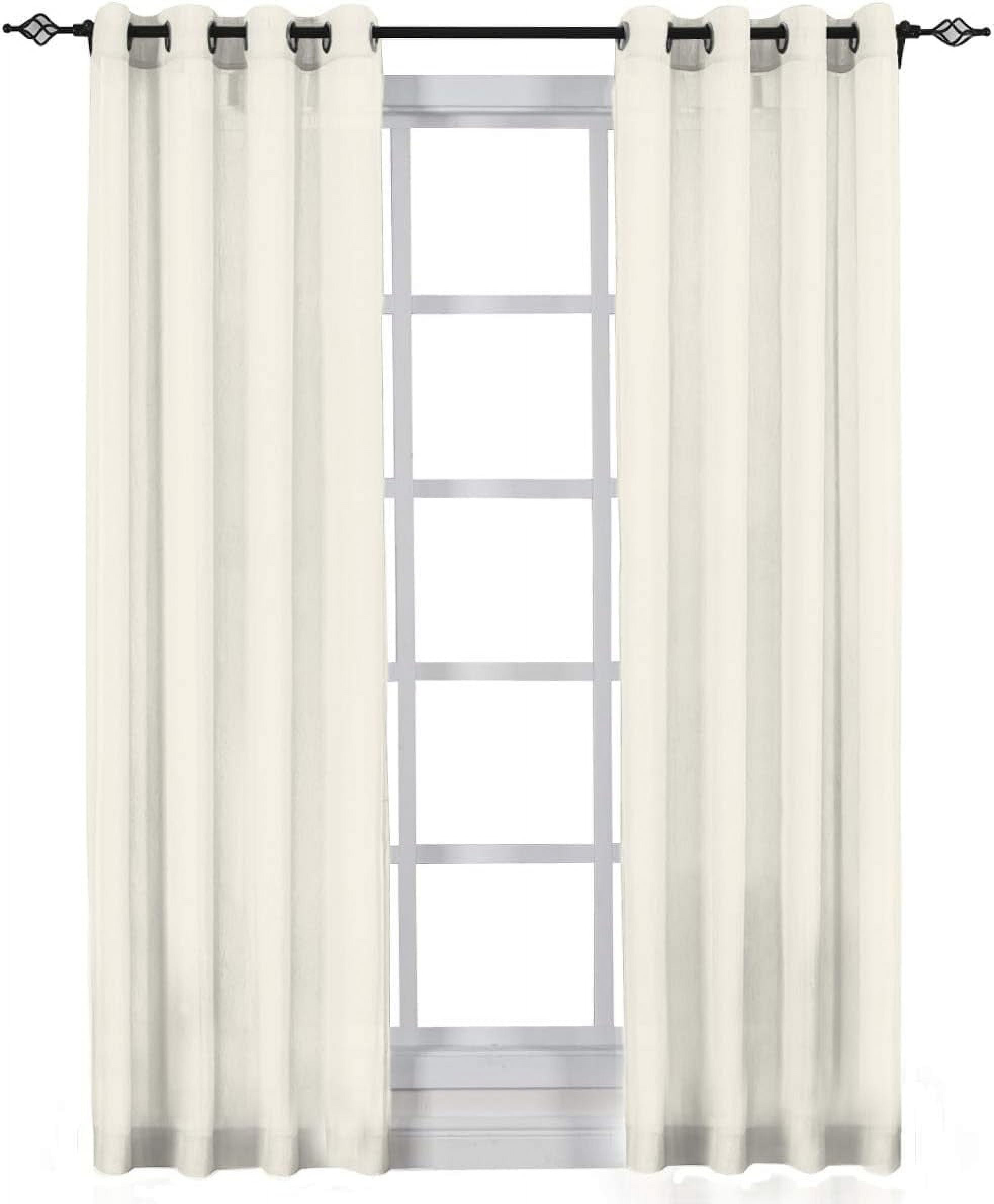 Sheetsnthings Solid Abri Grommet, 50-Inch Wide x 96-Inch Long Panel ...