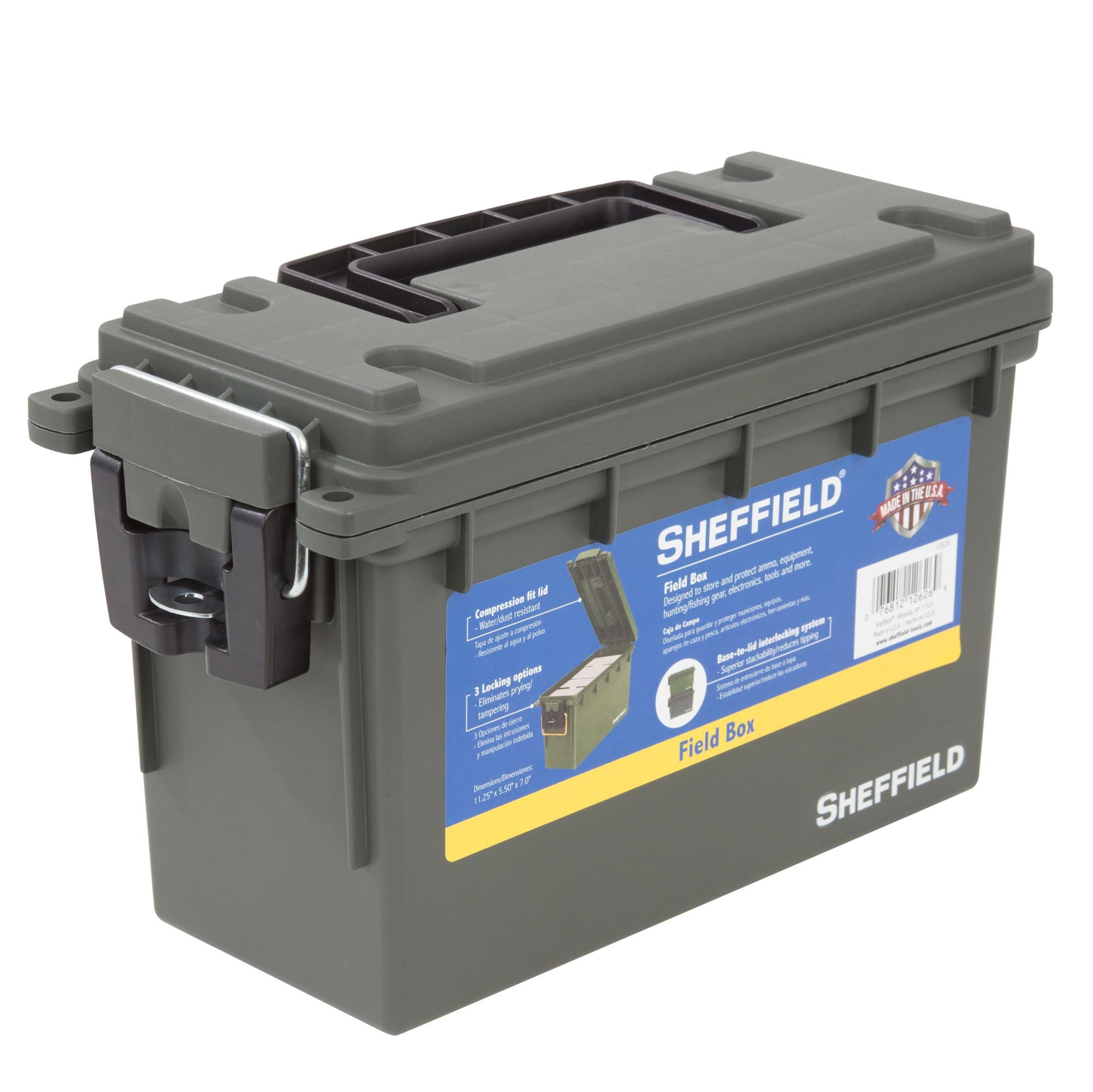 Sheffield 11-1/2 In. OD Green Field Toolbox 12626 - Walmart.com