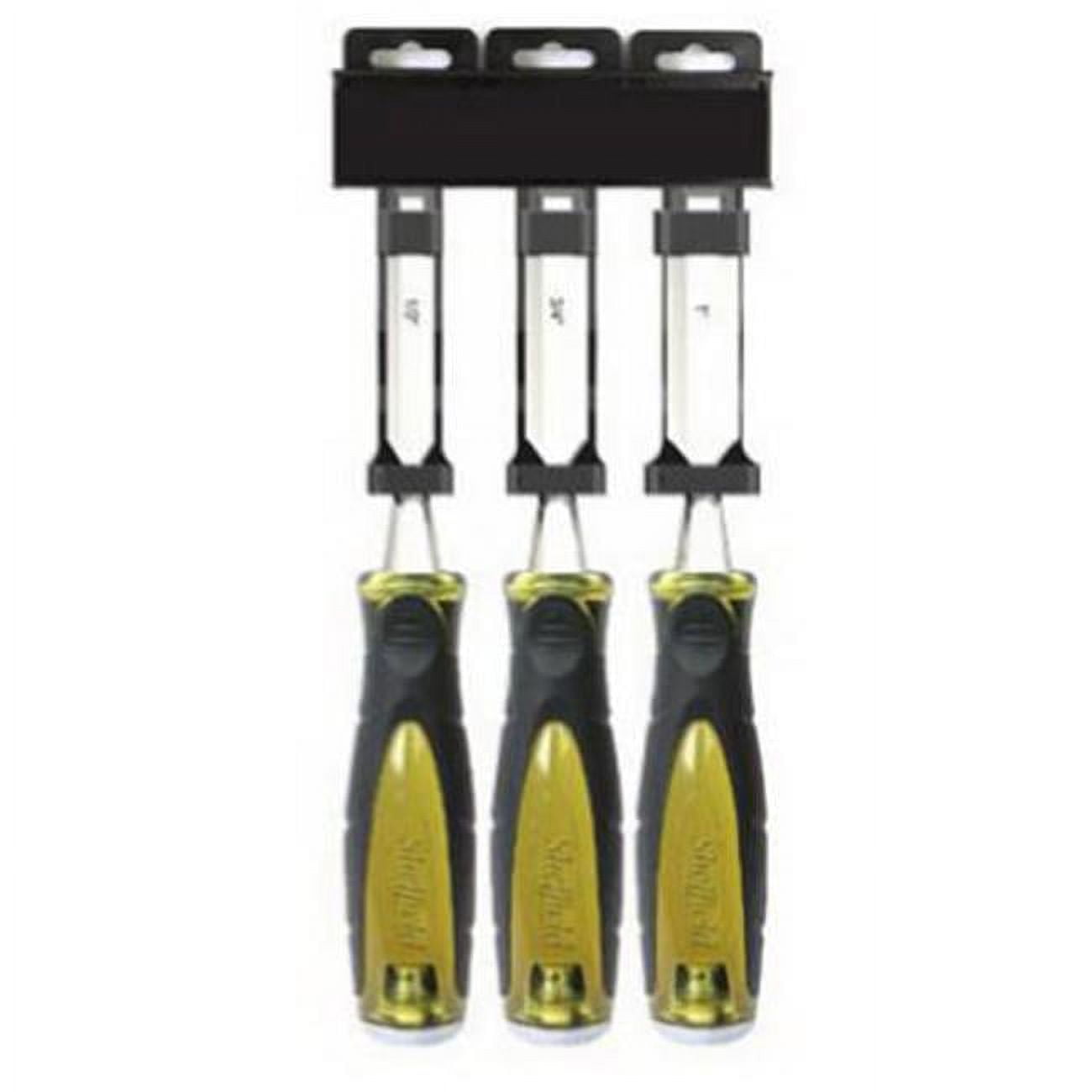 Sheffield 490554 3 Piece Professional Wood Chisel Set - Walmart.com