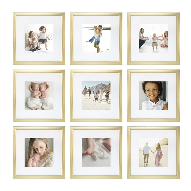 Free Shipping! Sheffield Home 9 Piece Gallery Wall Frame Set, 12x12 in ...
