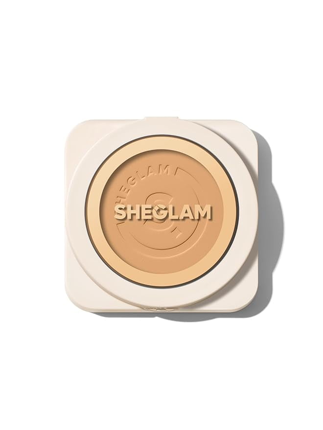 Sheglam Skin-Focus High Coverage Powder Foundation Nude 0.39 Oz / 11g - Walmart.com