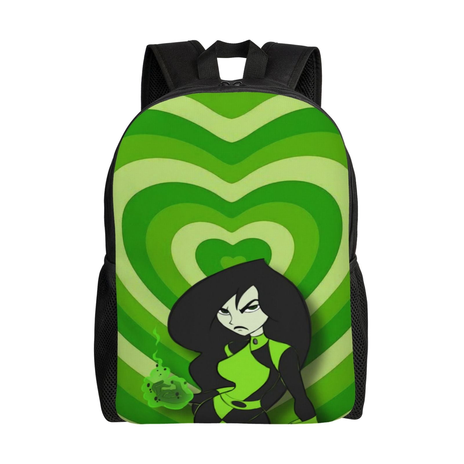 Shego Anime Backpack Cartoon Travel Bags 3D Printed Casual Daypacks ...