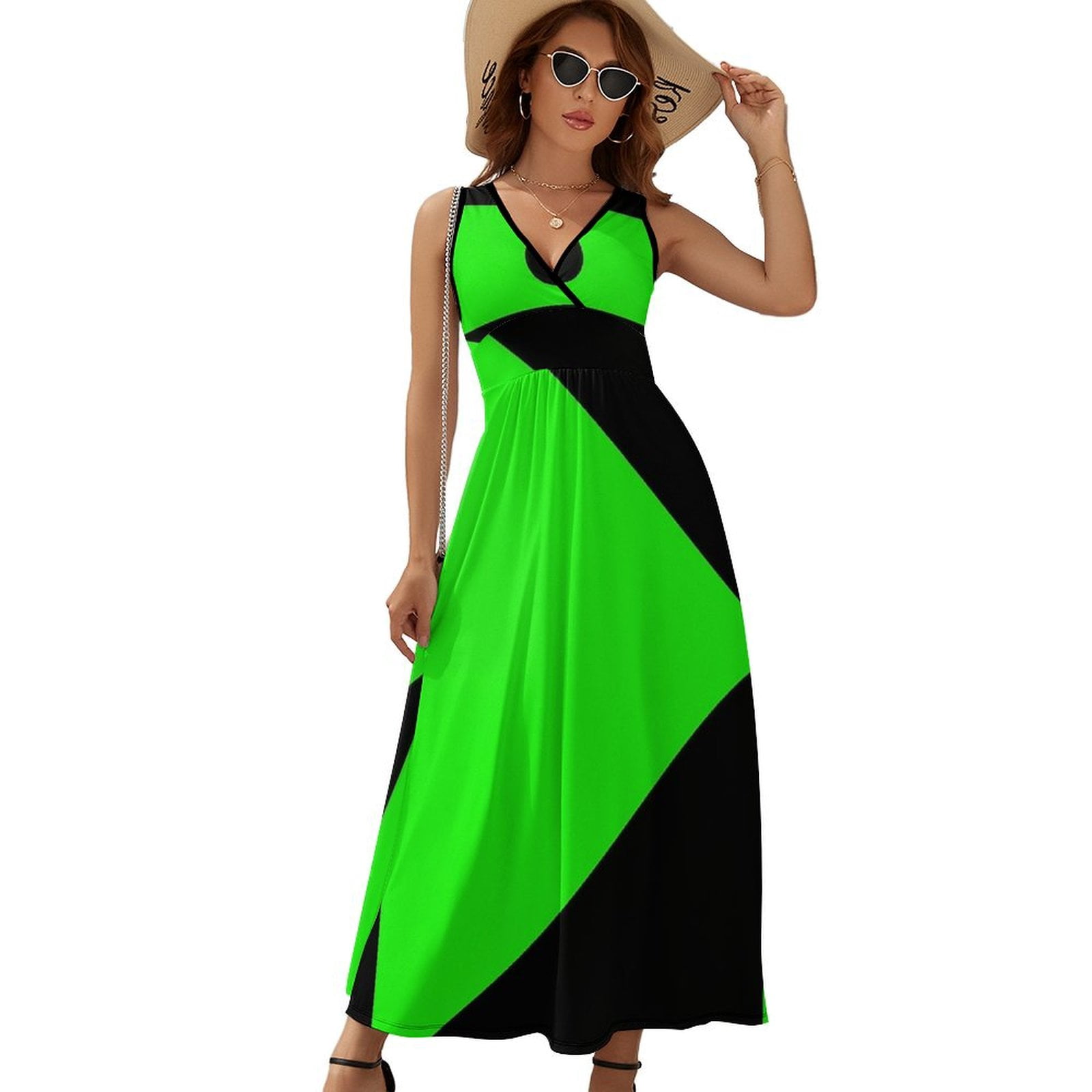 Shego Halloween Costume Dress Summer Street Style Bohemia Long Dresses ...