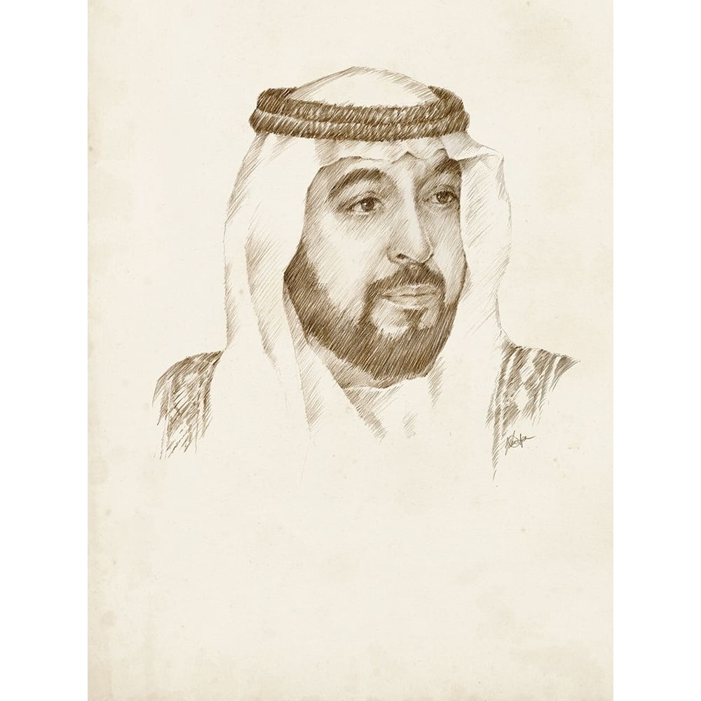 Sheikh Khalifa bin Zayed Al Nahyan Poster Print - Ethan Harper (24 x 36 ...