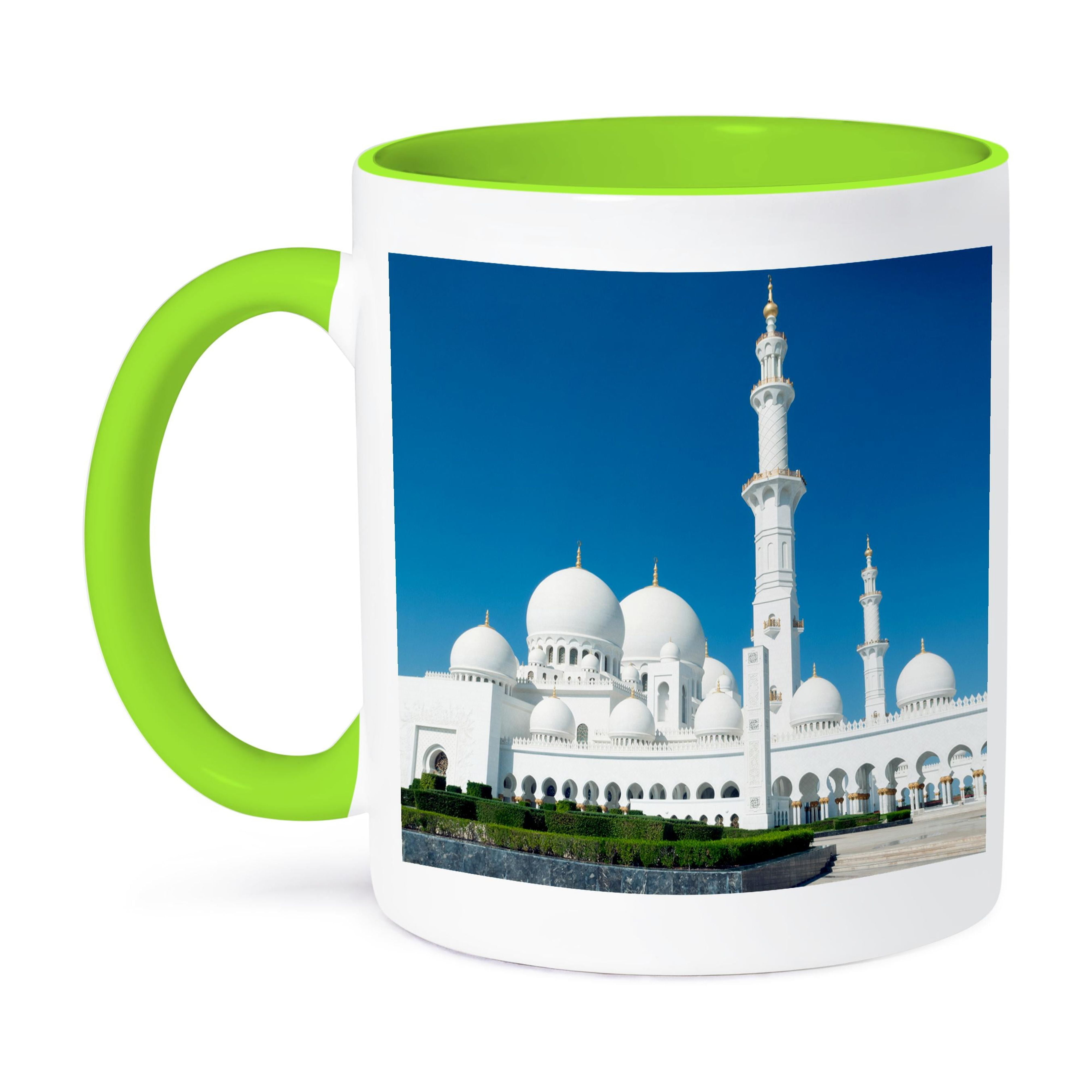 Sheikh Zayed Grand Mosque, 8Th Largest Mosque, Abu Dhabi, Uae., 15oz ...