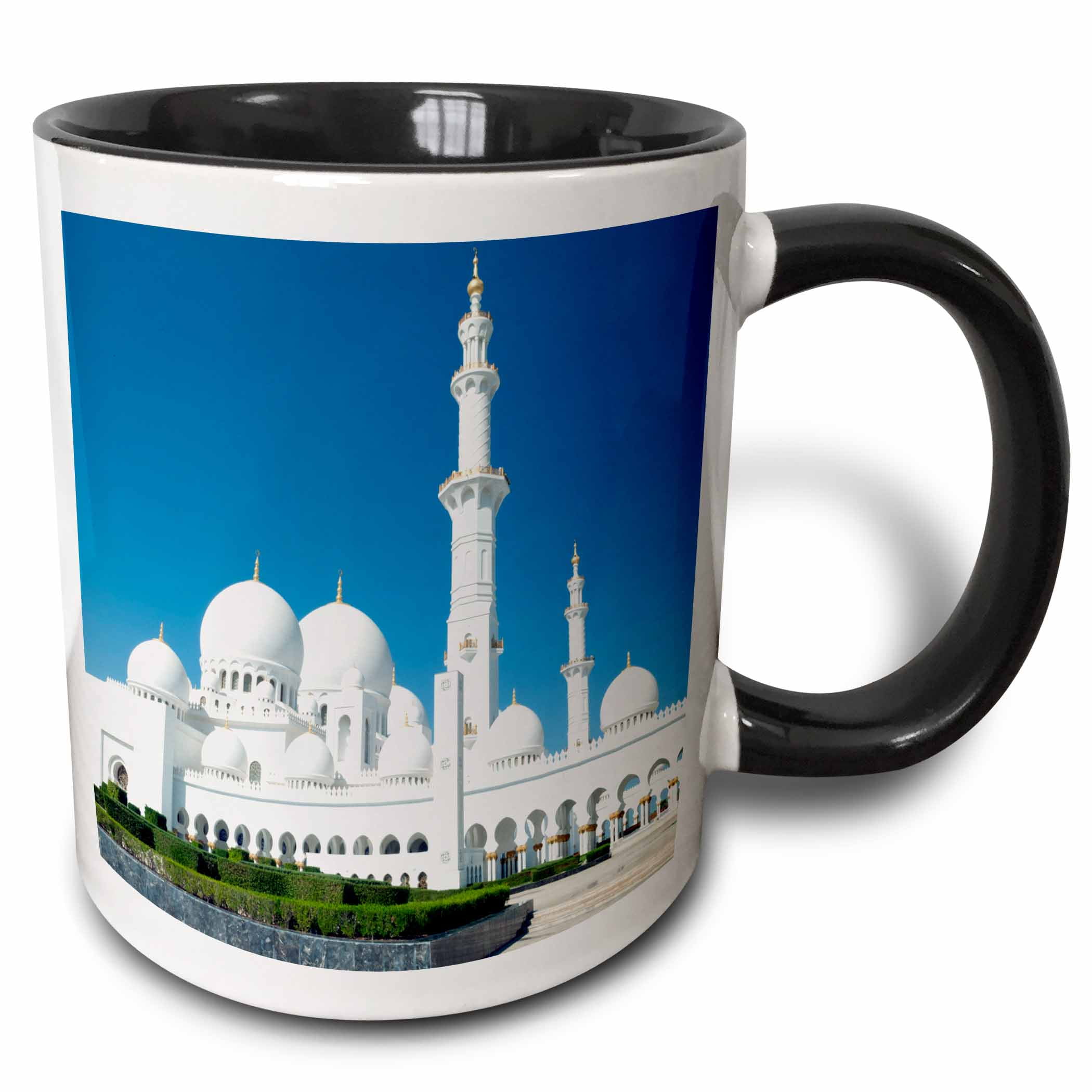 Sheikh Zayed Grand Mosque, 8th largest mosque, Abu Dhabi, UAE. 11oz Two ...