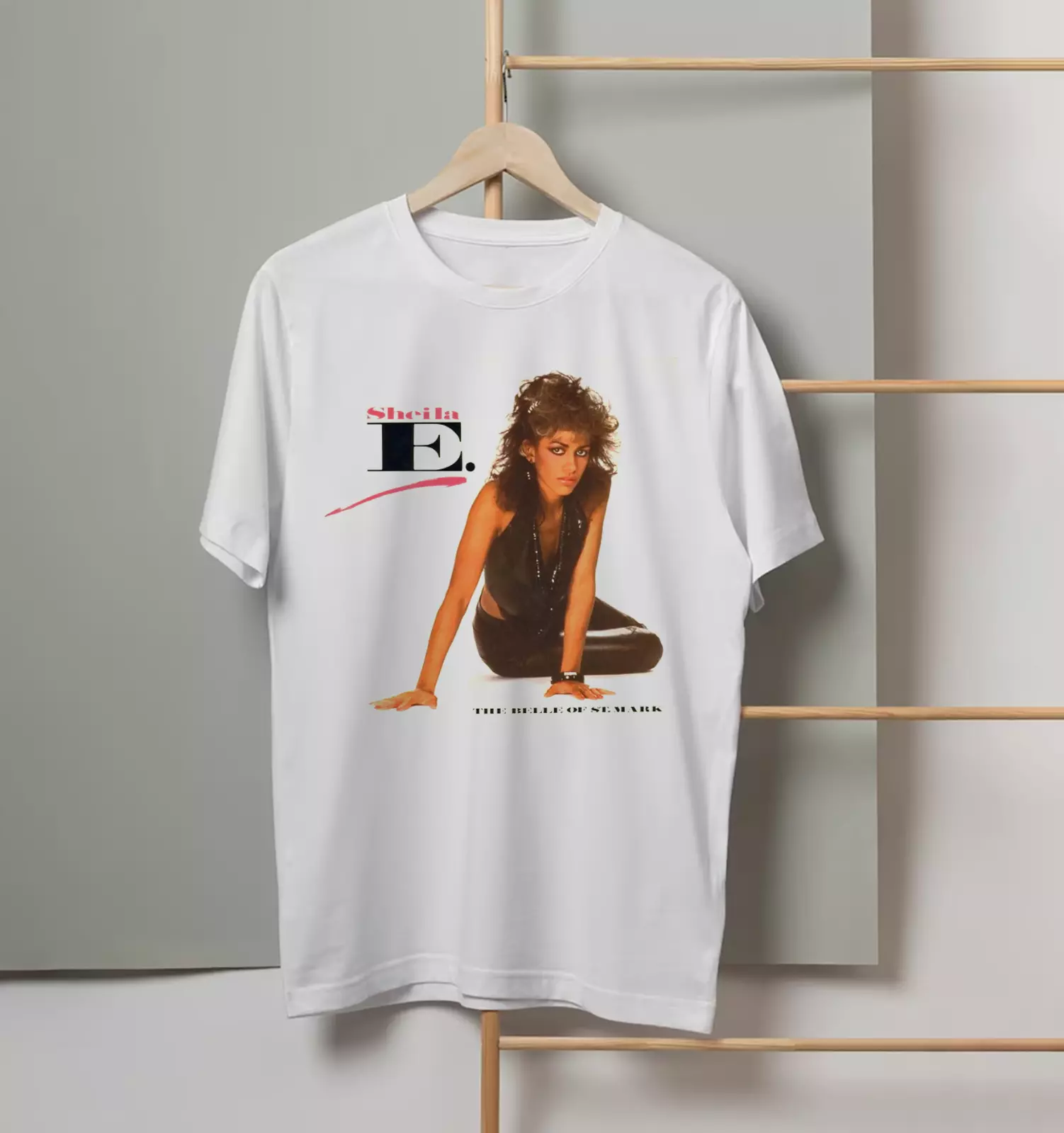 Sheila E Poster Album Cotton Men Women Tee Short Sleeve Shirt - Walmart.com