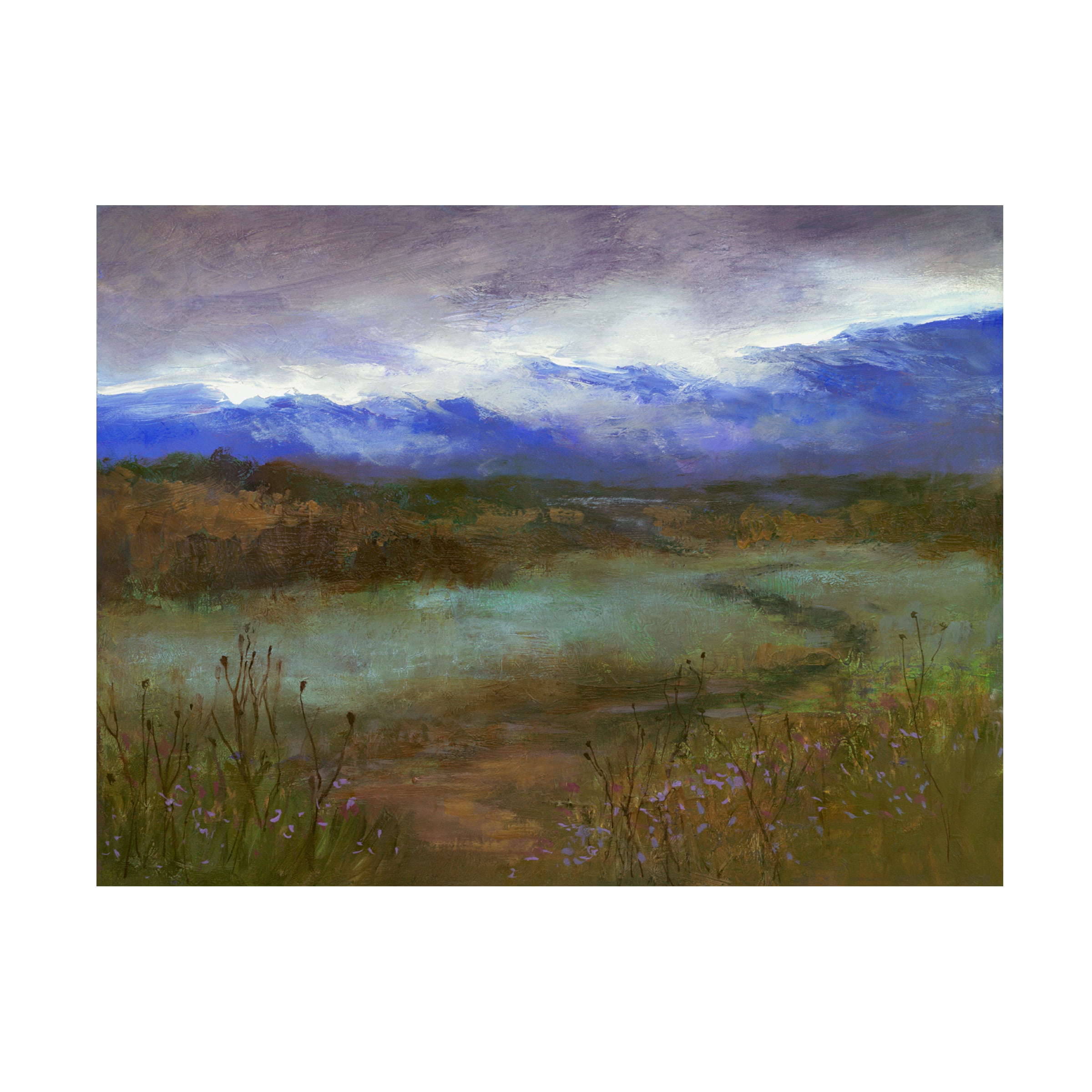 Sheila Finch Crystal Springs Path Canvas Art 24x32 - Wrapped - Walmart.com