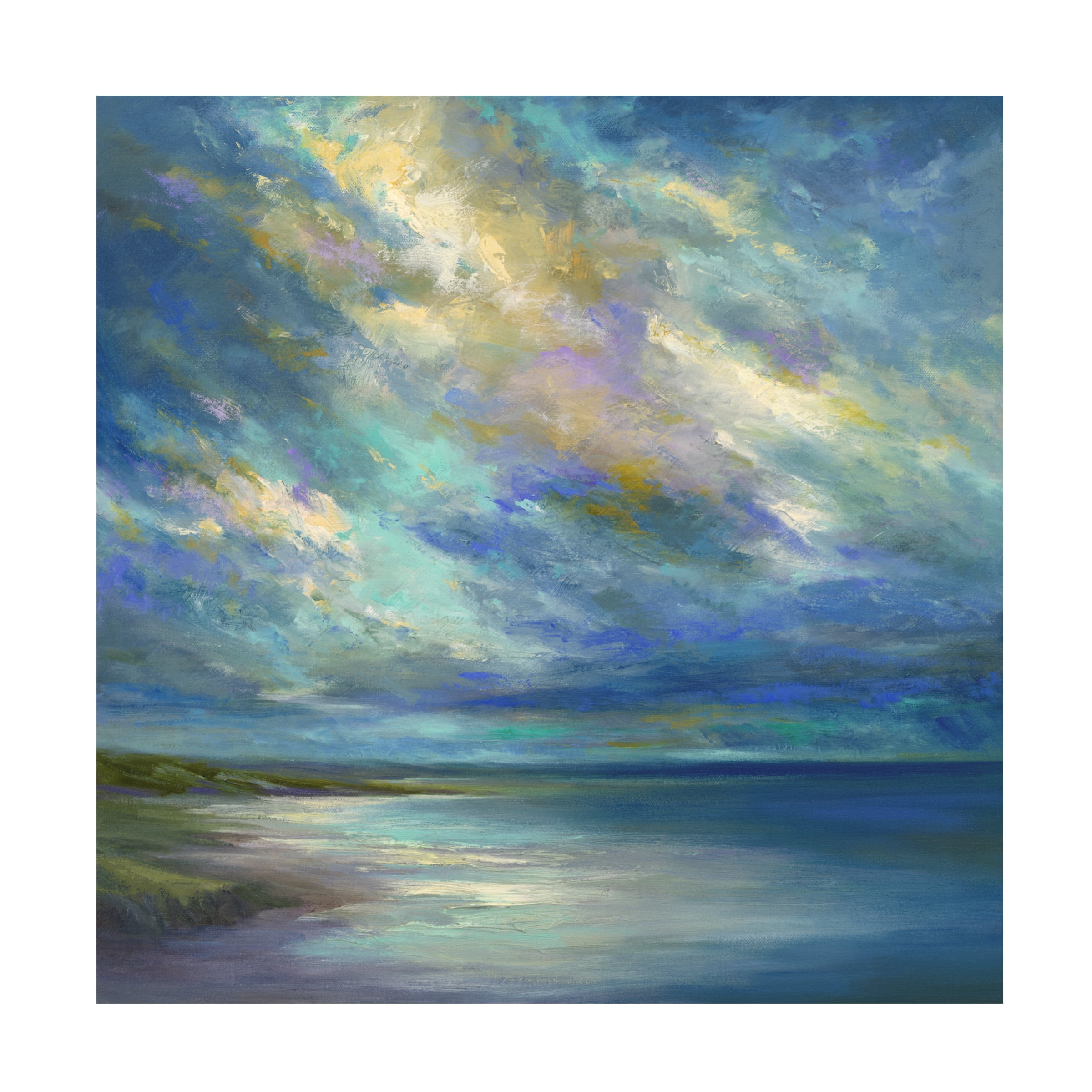 Sheila Finch 'Drifting Winds' Canvas Art - Walmart.com