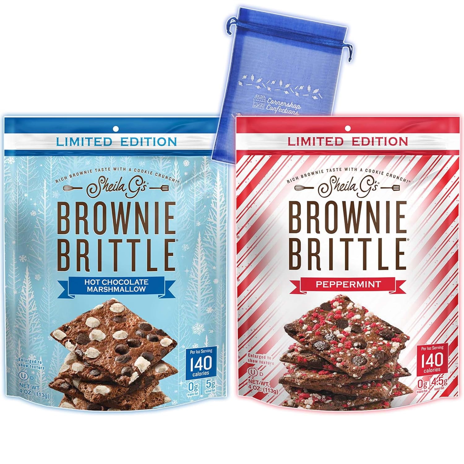 Sheila G's Brownie Brile Limied Ediion Holiday Variey Pack - 1 Each ...