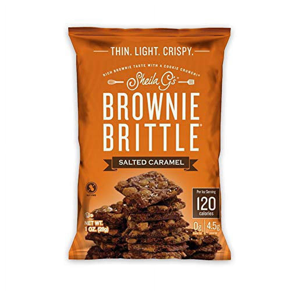 Sheila G's Brownie Brittle | Chocolate Chip & Salted Caramel | 20 Ct ...
