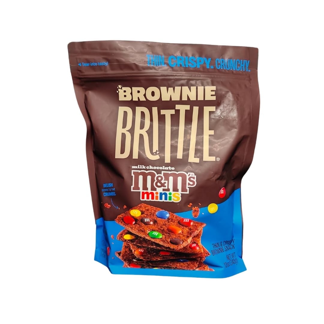 Sheila G's Brownie Brittle with Milk Chocolate M&M minis 12 oz ...
