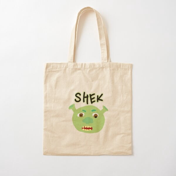 Shek The Ogre Cotton Tote Bag Canvas Tote Bag, Family Gift For Mother ...