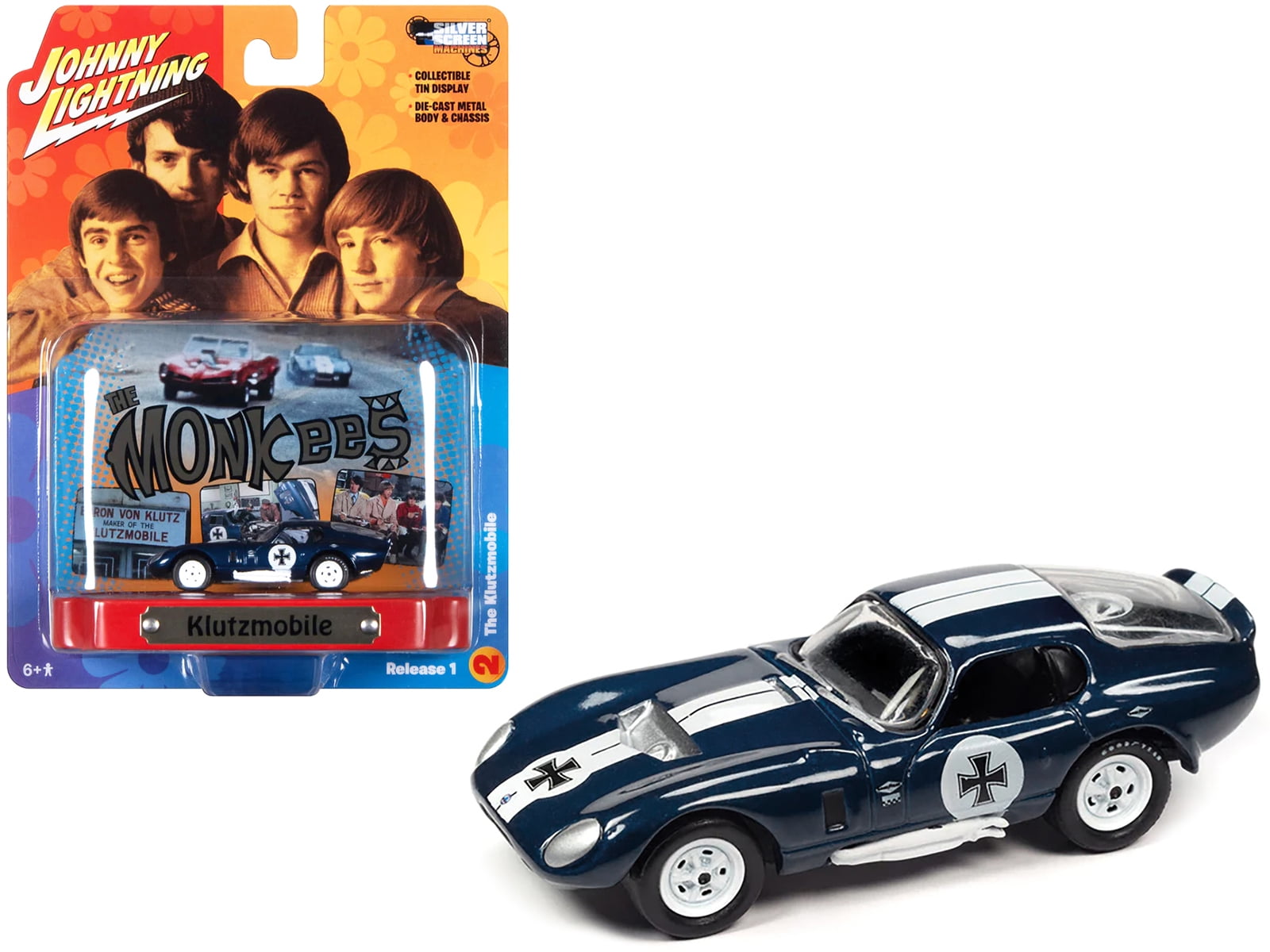 Shelby Cobra Daytona "Klutzmobile" Blue Met. w/White Stripes "The ...