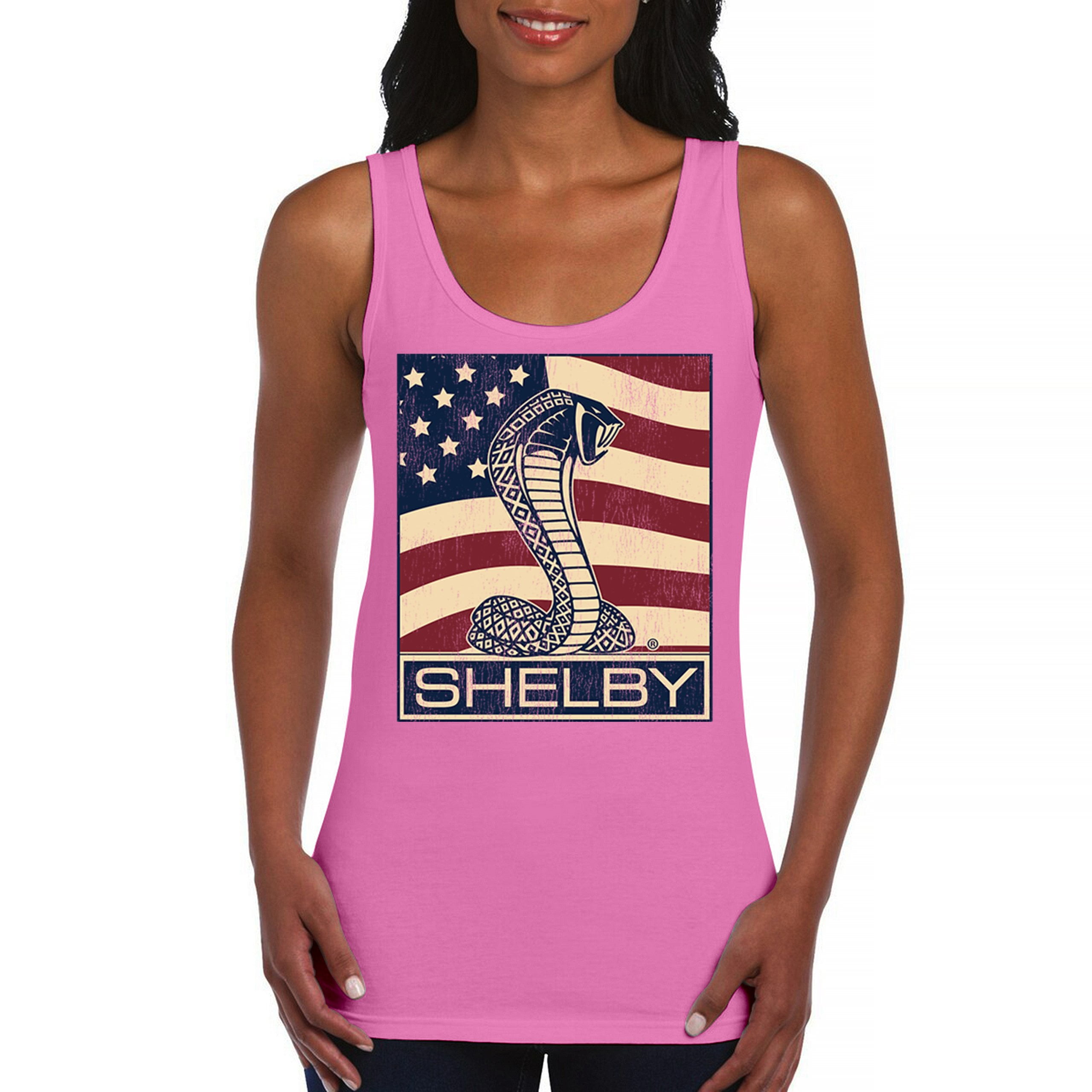 Shelby Cobra Flag Women's Tank Top Legend Muscle Car Racing Mustang ...