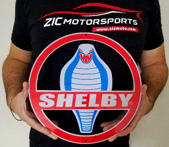 Shelby Cobra Snake In-Cut Steel Sign - Walmart.com