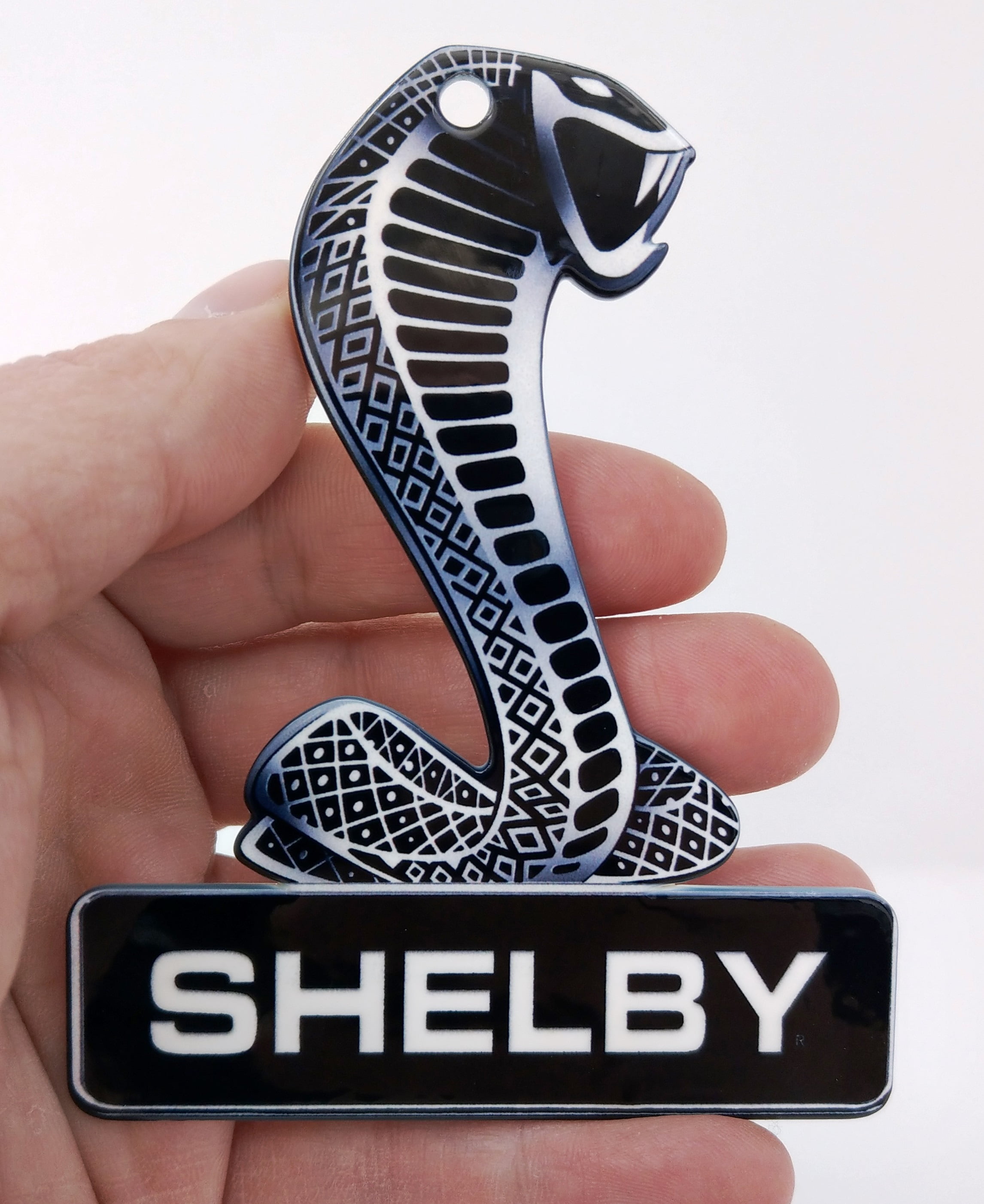 Shelby Cobra Snake On Box Metal Sign - Walmart.com